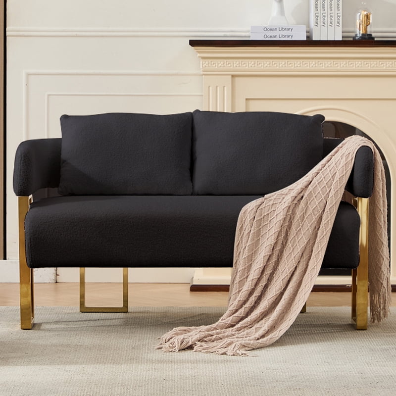 Classic and Modern Decorative Chair,Living Room Side Chair with Gold ...