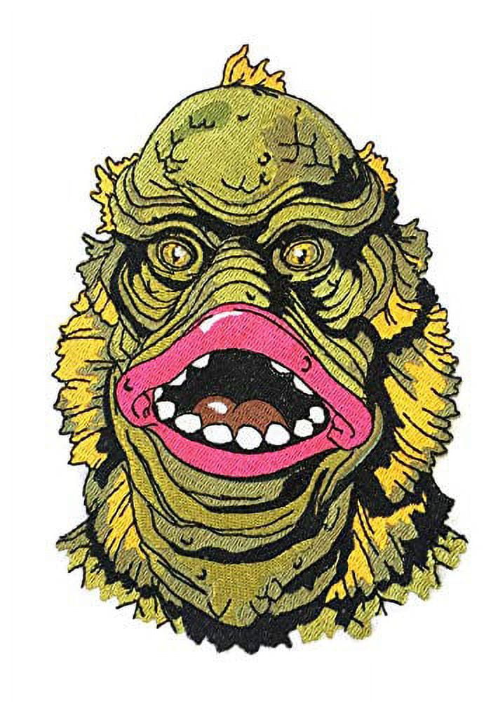 Classic Monster Portraits-10 Embroidered Iron on/Sew Patch [7.8" X 5.2 ...
