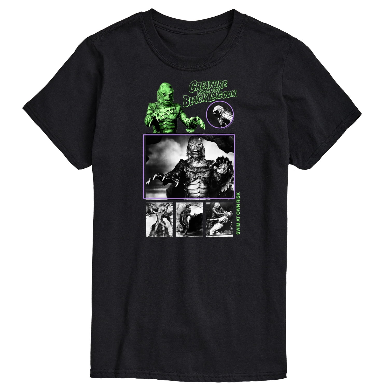 Universal Classic Monsters Men's T-Shirt - Creature From Black Lagoon ...