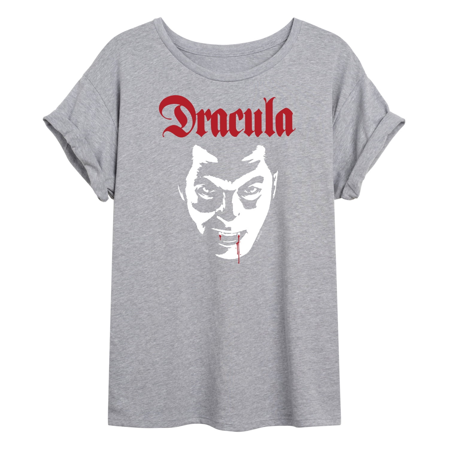 Classic Monsters - Dracula - Blood Dripping from Lip - Women's ...
