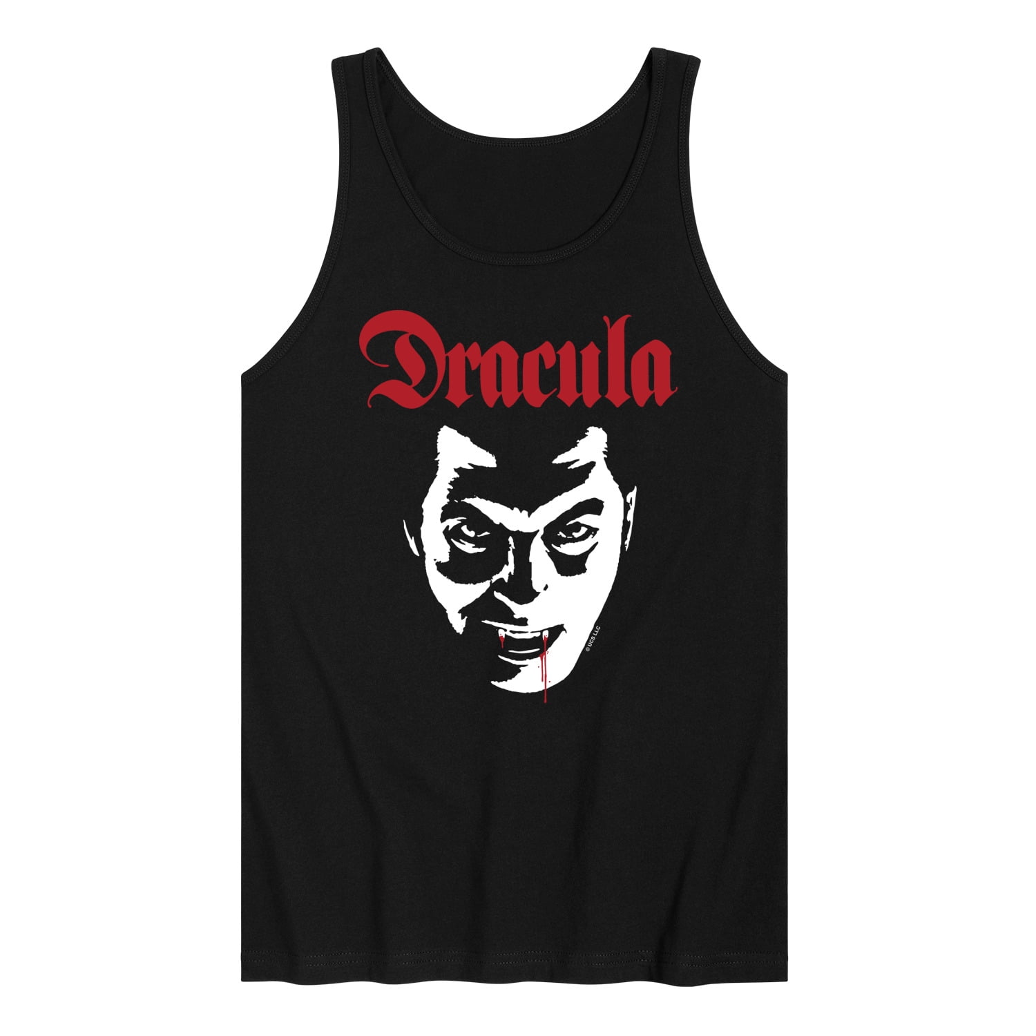 Classic Monsters - Dracula - Blood Dripping from Lip - Men's Jersey ...