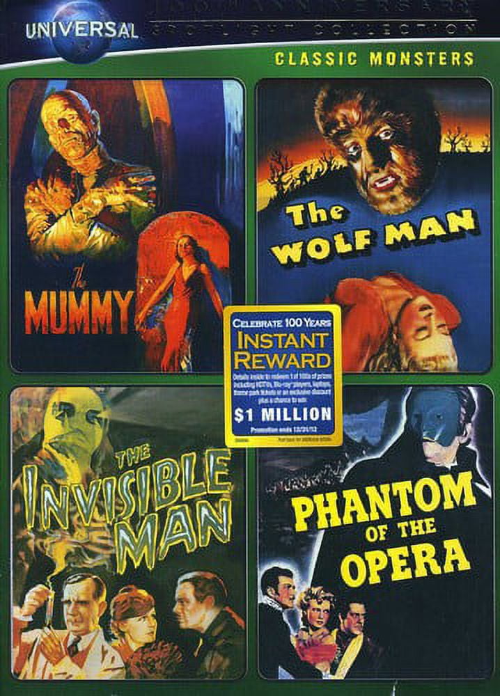 Pre-Owned Classic Monsters Spotlight Collection - Walmart.com