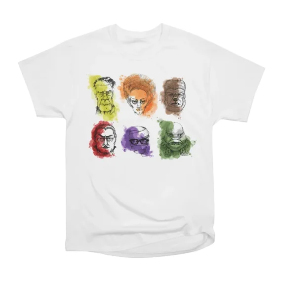 Classic Monsters T-Shirt Tee Gift For Him Merch For Her Apparel For ...