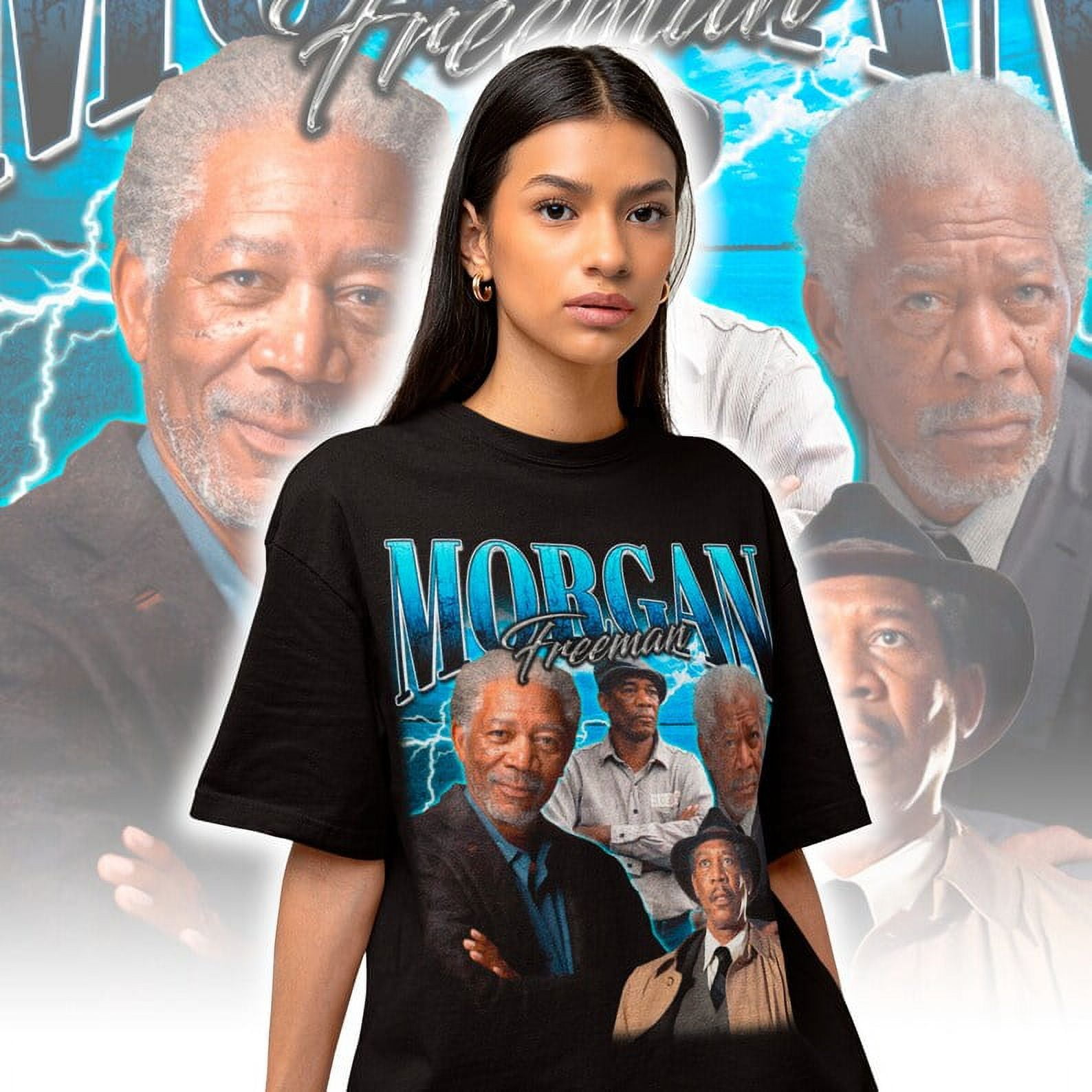 Classic Morgan Freeman Shirt - Shawshank Redemption - Vintage Actor ...