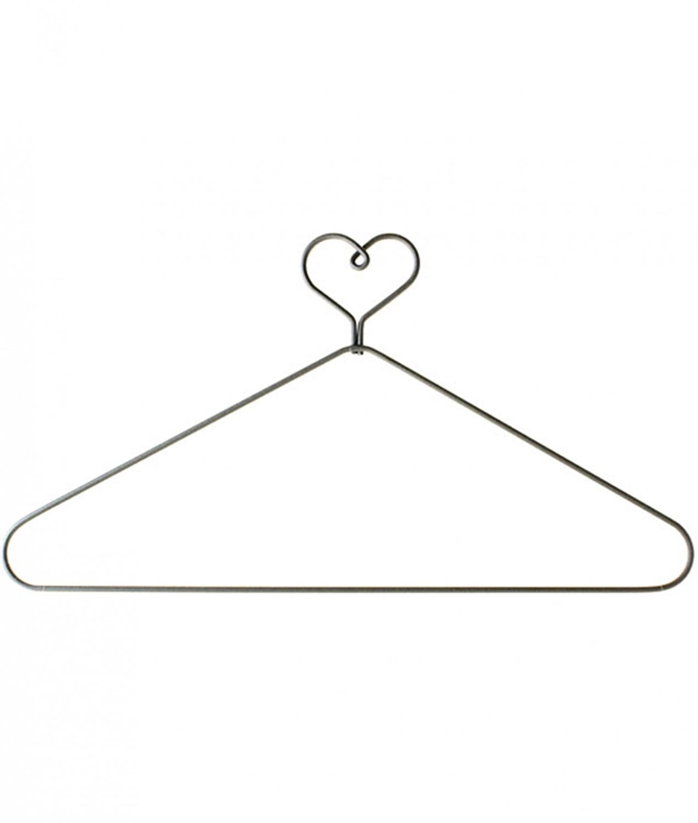 Classic Motifs 12 Inch Heart Top Craft Hanger - Walmart.com