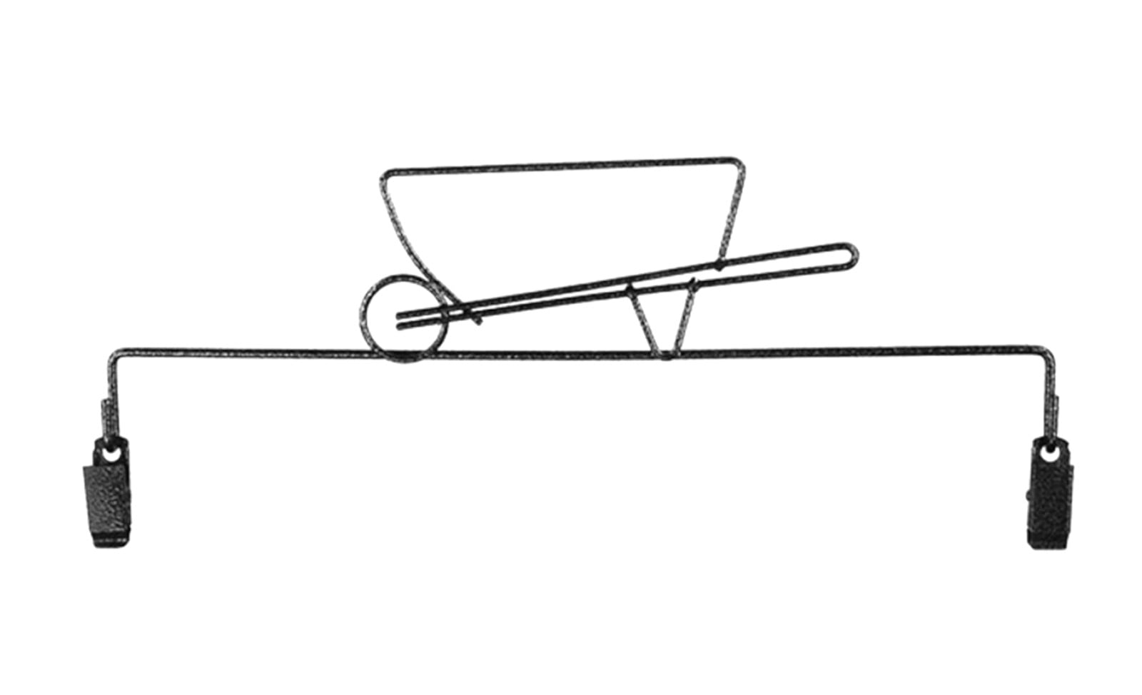 Classic Motifs 8 Inch Wheel Barrow Craft Hanger With Holding Clips ...