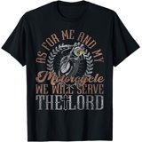 Classic Motorcycle Biker Jesus Faith Christian Biker As For T-Shirt ...