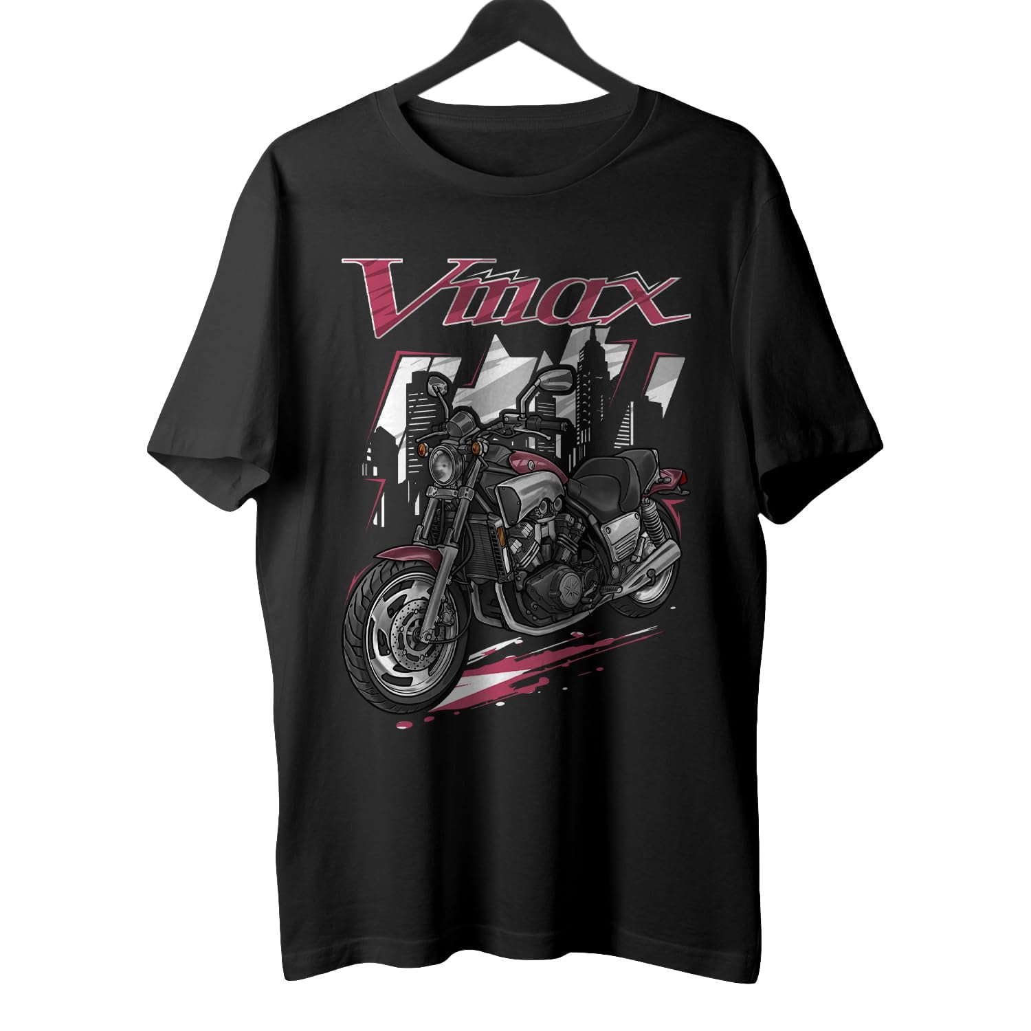 Classic Motorcycle-Inspired V-Max 1200 T-Shirt for Biker Fans, 100% ...
