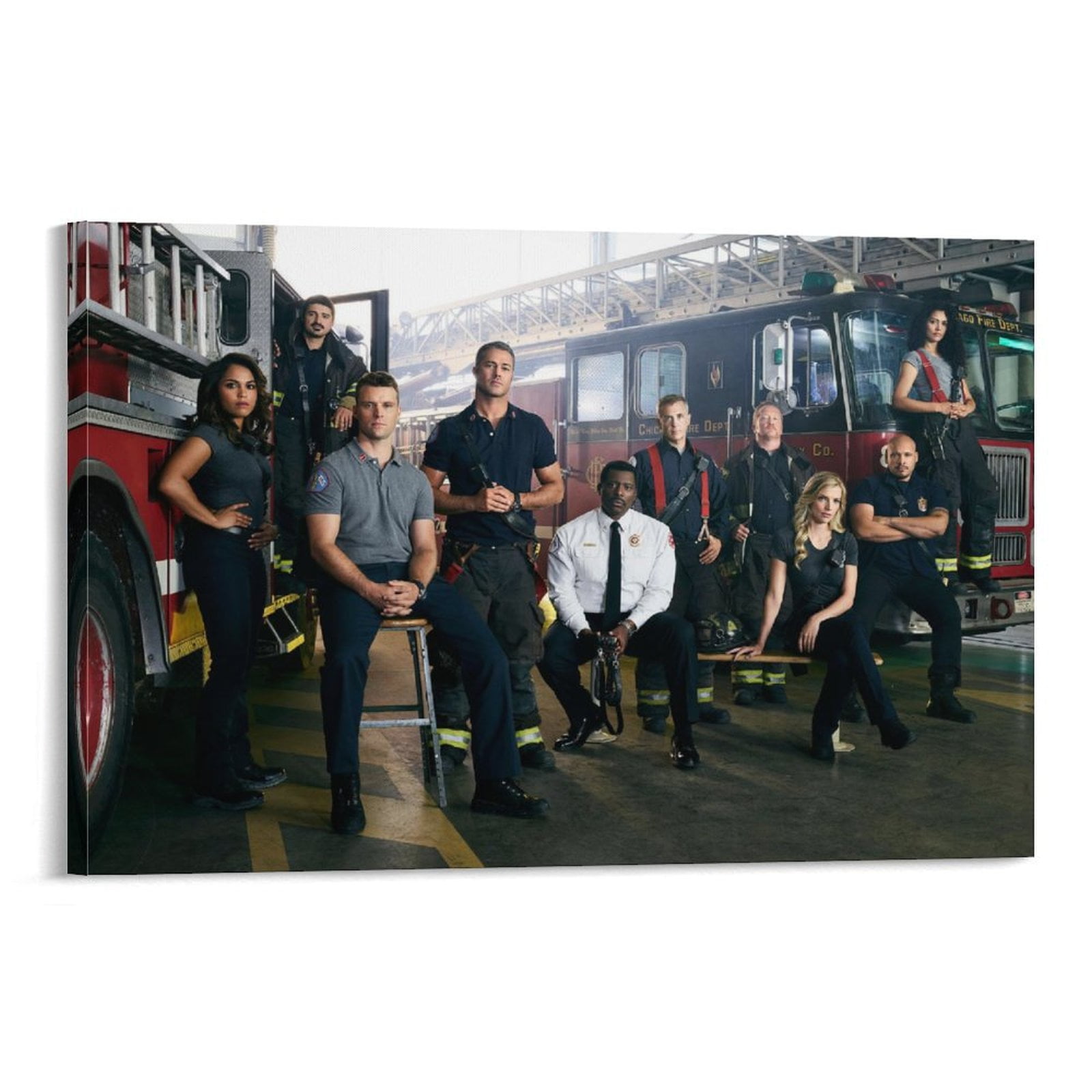 Classic Movie Art Posters for Room Aesthetic Chicago Fire Posters Art ...