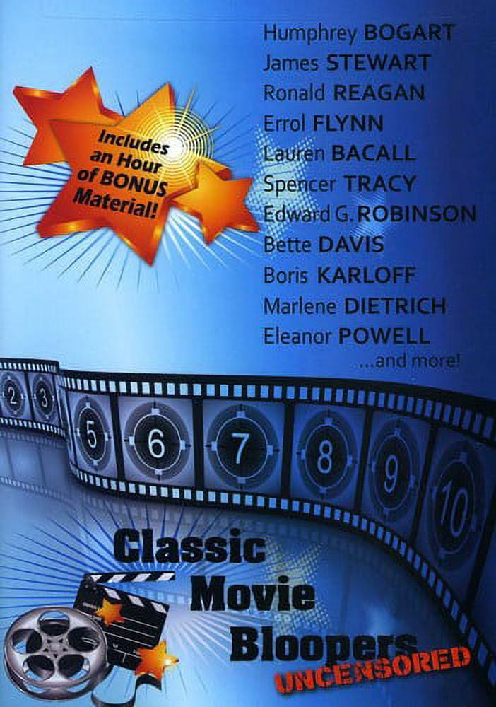 Classic Movie Bloopers Uncensored (DVD) - Walmart.com