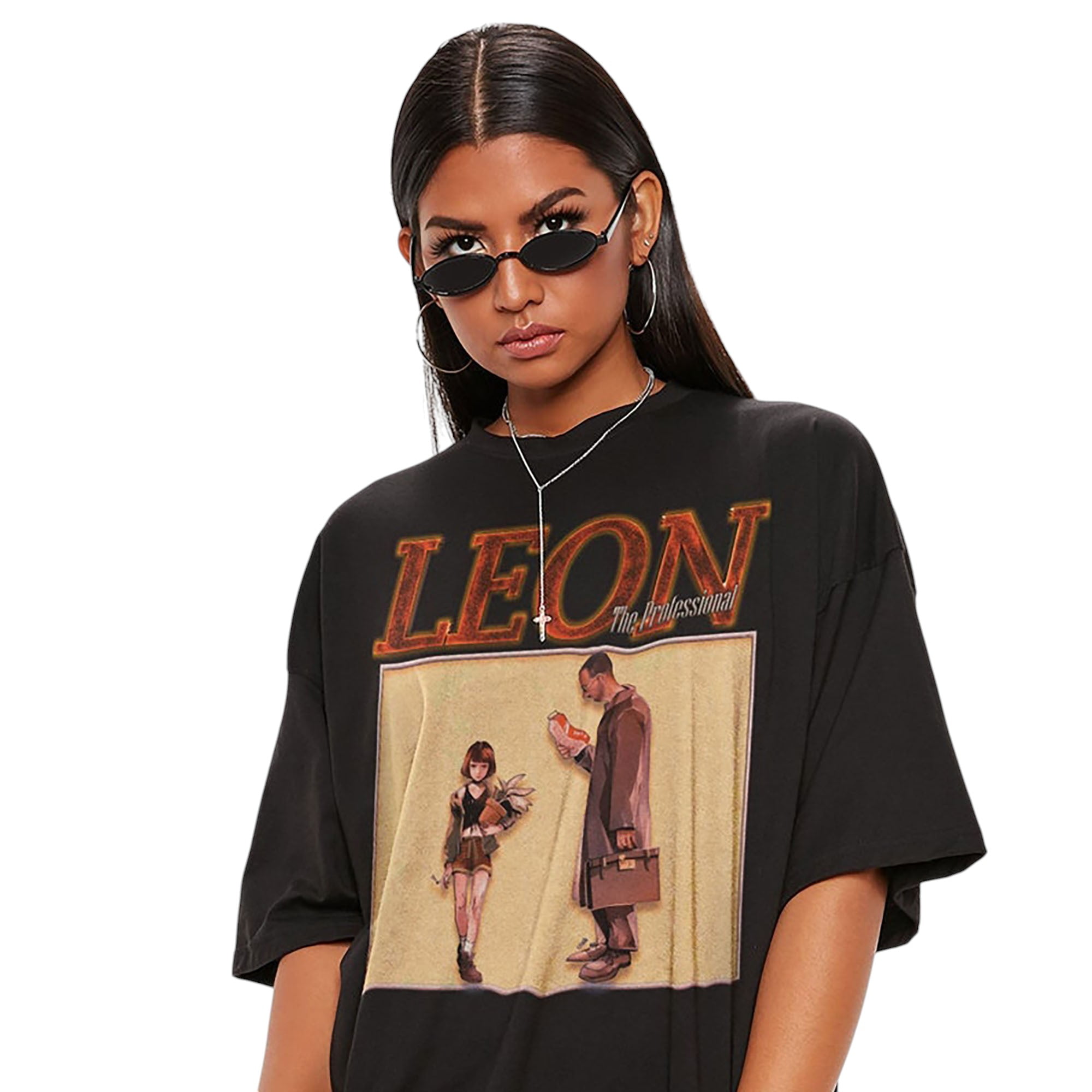 Classic Movie Leon The Professional Retro Unisex Classic 2D T-Shirt ...