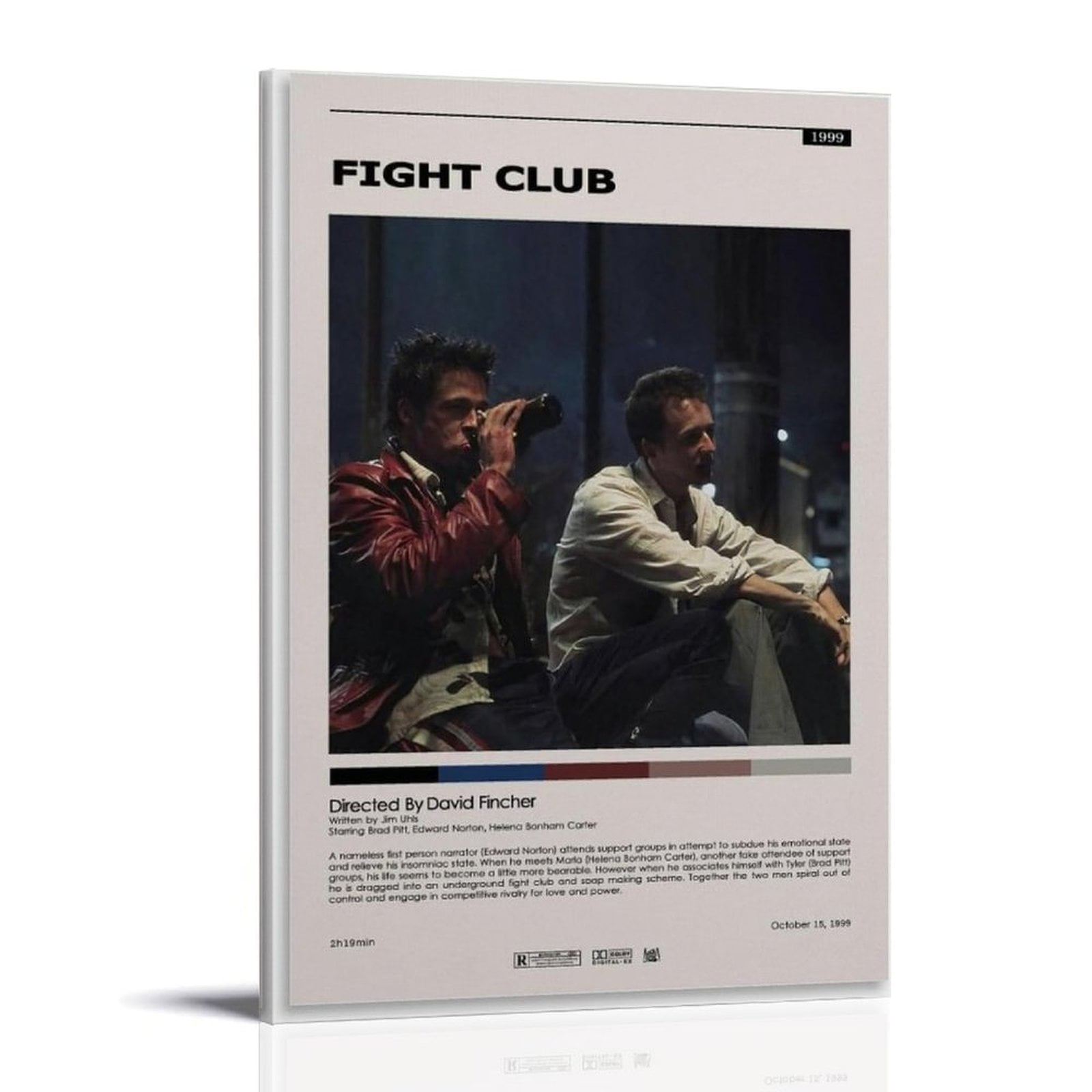 Classic Movie Poster Fight Club Minimalist Music Posters (1) Painting ...