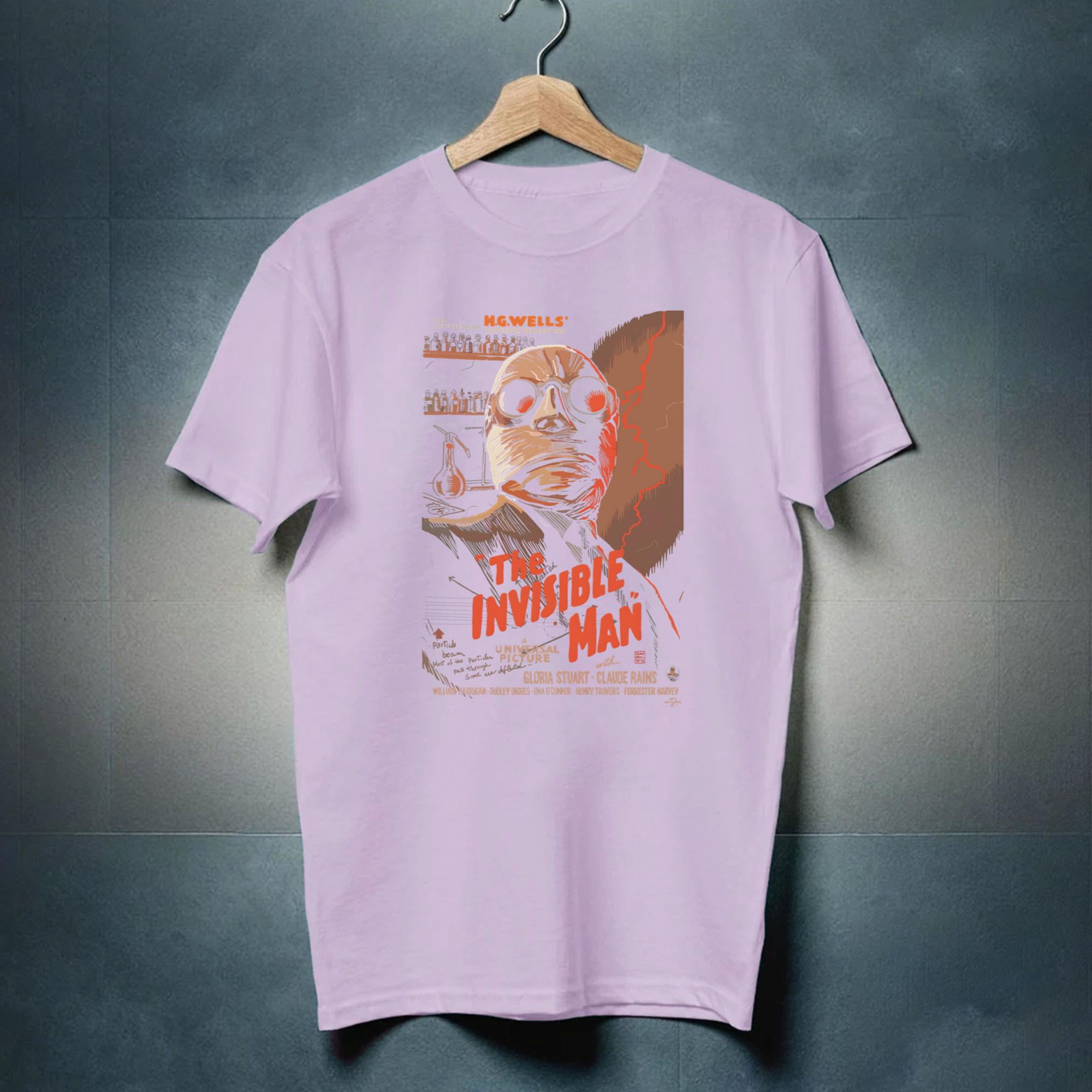 Classic Movie Poster Inspired Shirt, The Invisible Man Graphic Tee ...