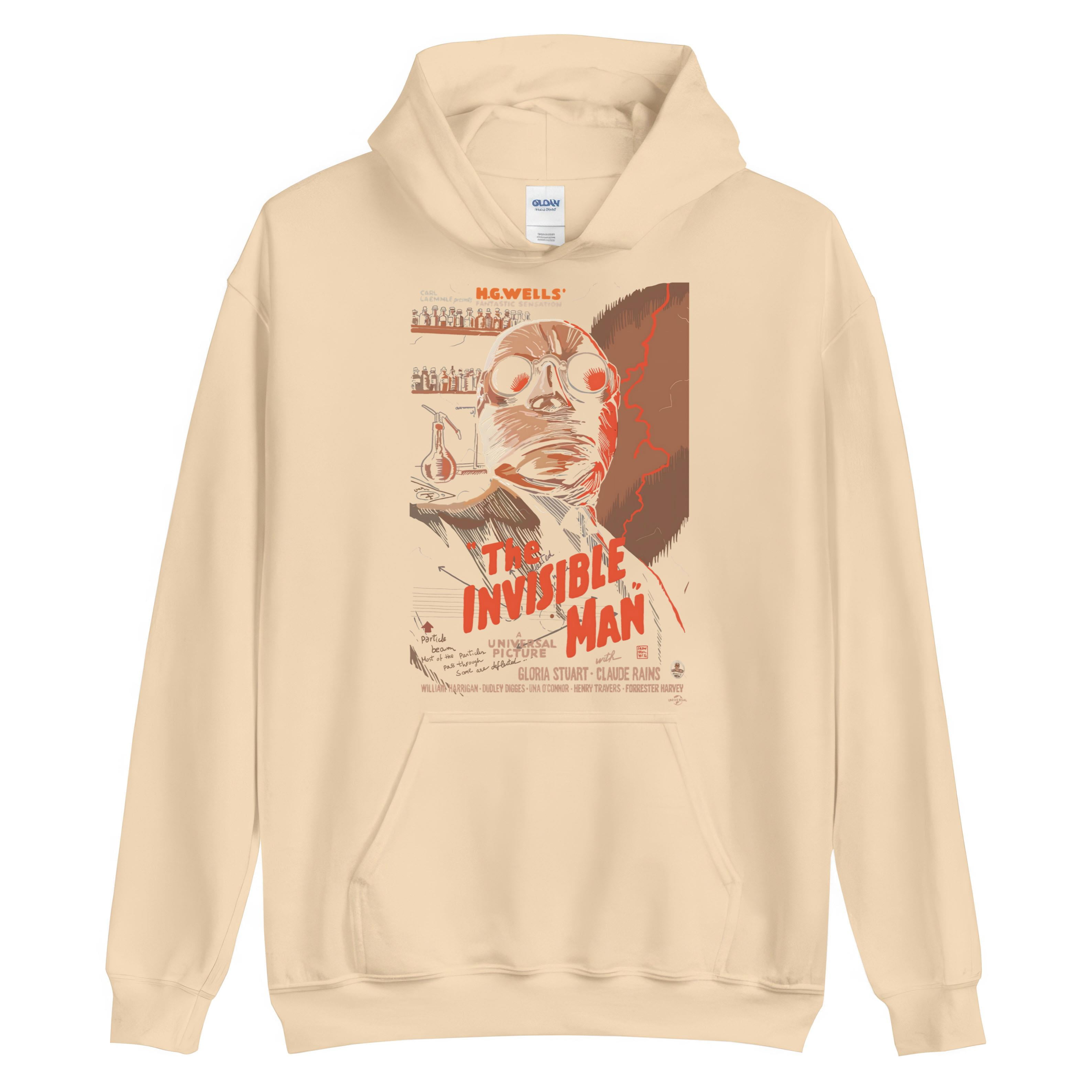 Classic Movie Poster Inspired Shirt, The Invisible Man Graphic Tee ...