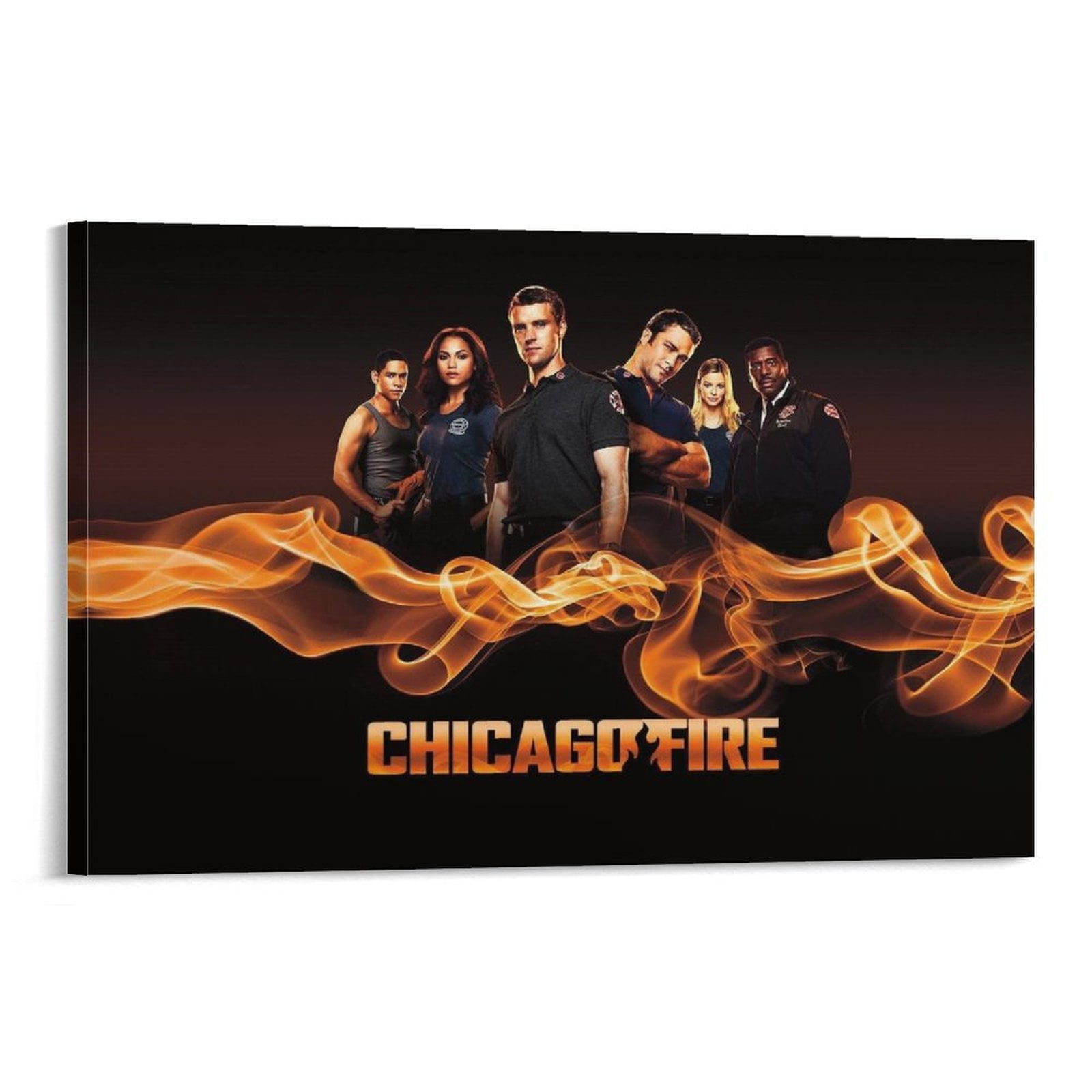 Classic Movie Posters for Room Aesthetic Chicago Fire Painting On ...