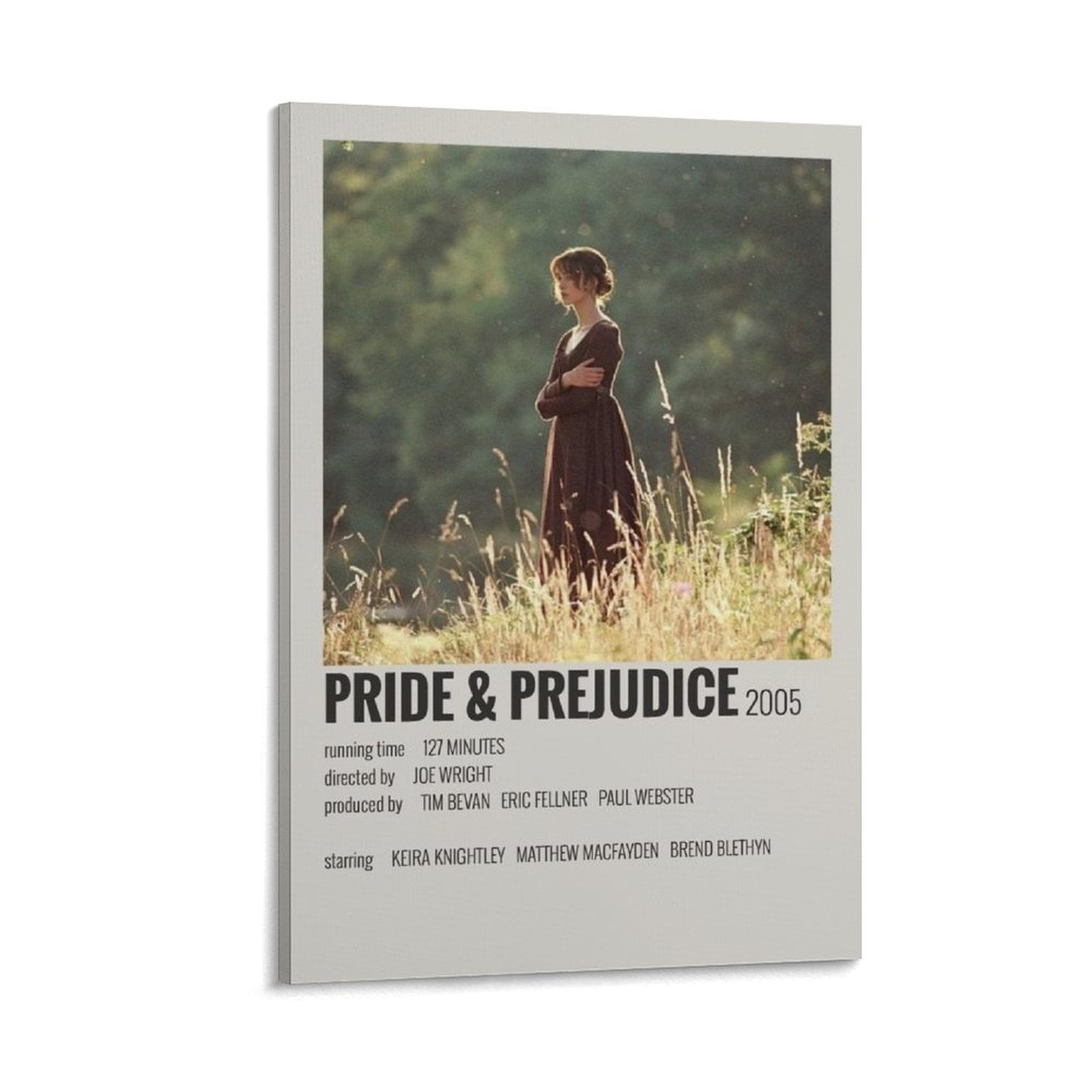 Classic Movie Pride And Prejudice Poster (3) Canvas Wall Art Poster ...