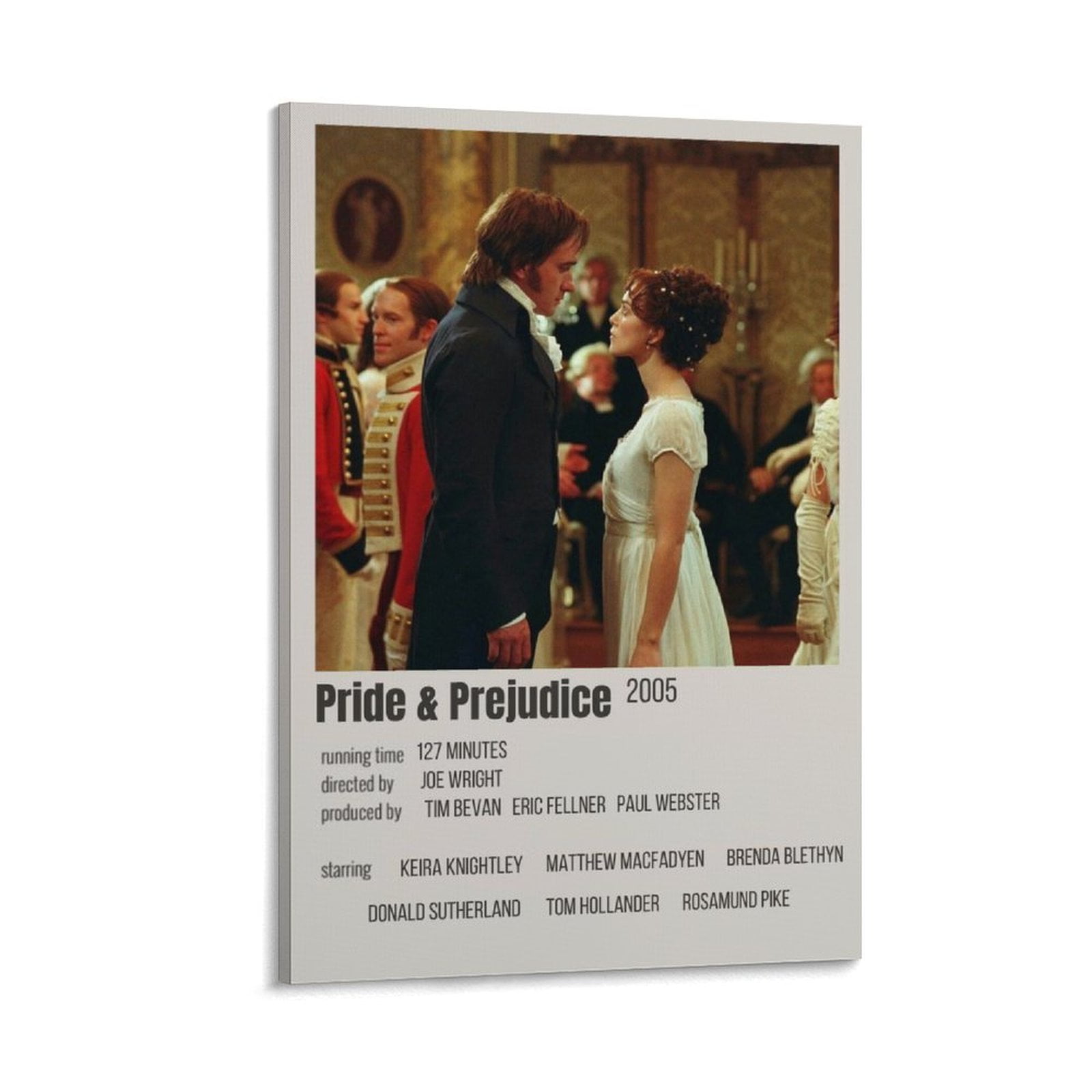 Classic Movie Pride And Prejudice Poster (4) Painting On Canvas Wall Art Poster Scroll Picture ...