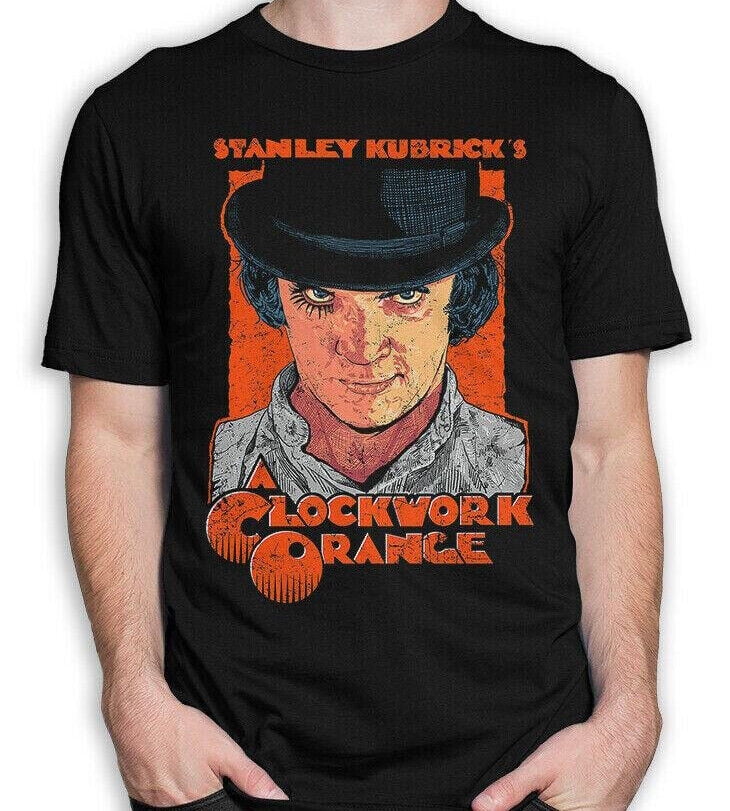 Classic Movie Tee A Clockwork Orange Malcolm McDowell Patrick Magee Alex DeLarge - Walmart.com