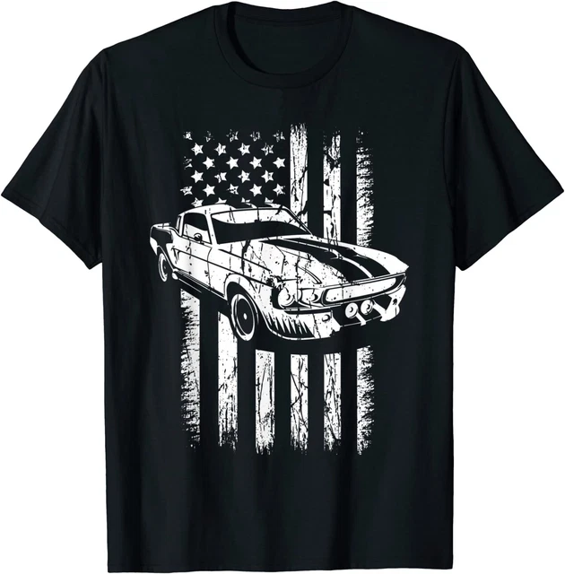 Classic Muscle Car American Driver Sport Car Race Unisex S-5XL T-Shirt ...