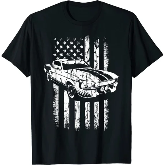Classic Muscle Car American Driver Sport Car Race Unisex S-5XL T-Shirt ...