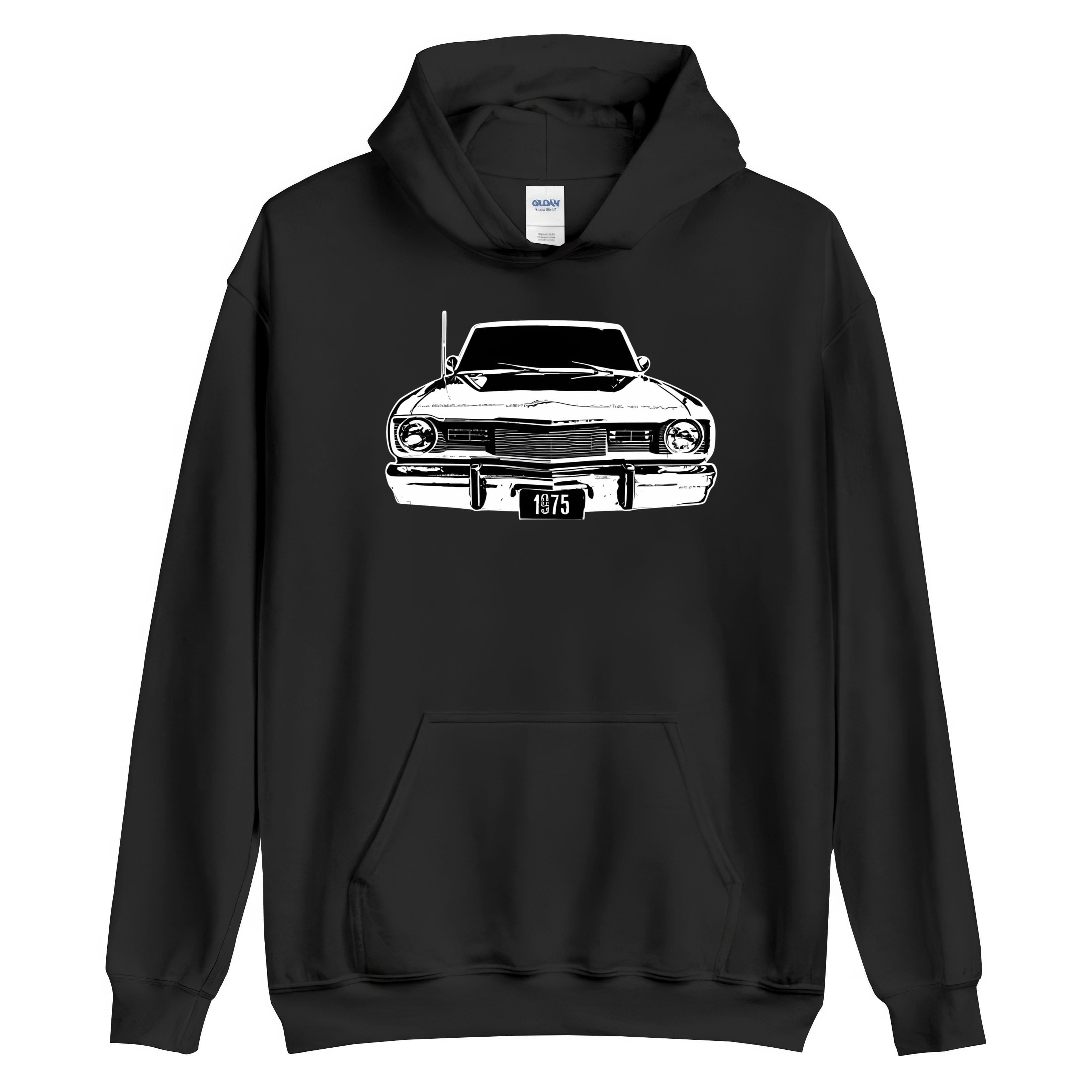 Classic Muscle Car Front End Silhouette Shirt, Retro Car Enthusiast Tee ...