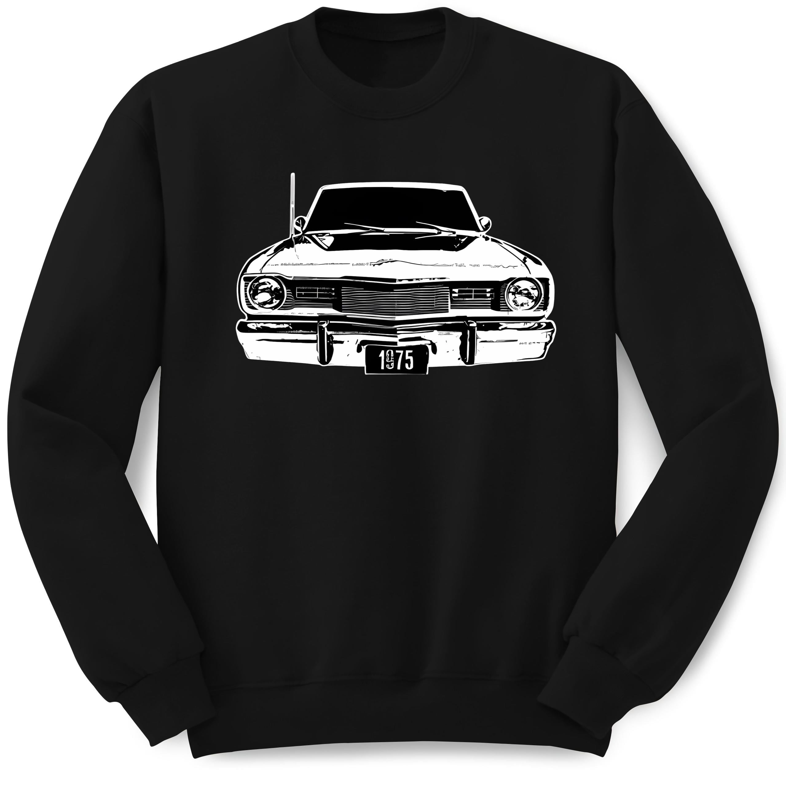 Classic Muscle Car Front End Silhouette Shirt, Retro Car Enthusiast Tee ...