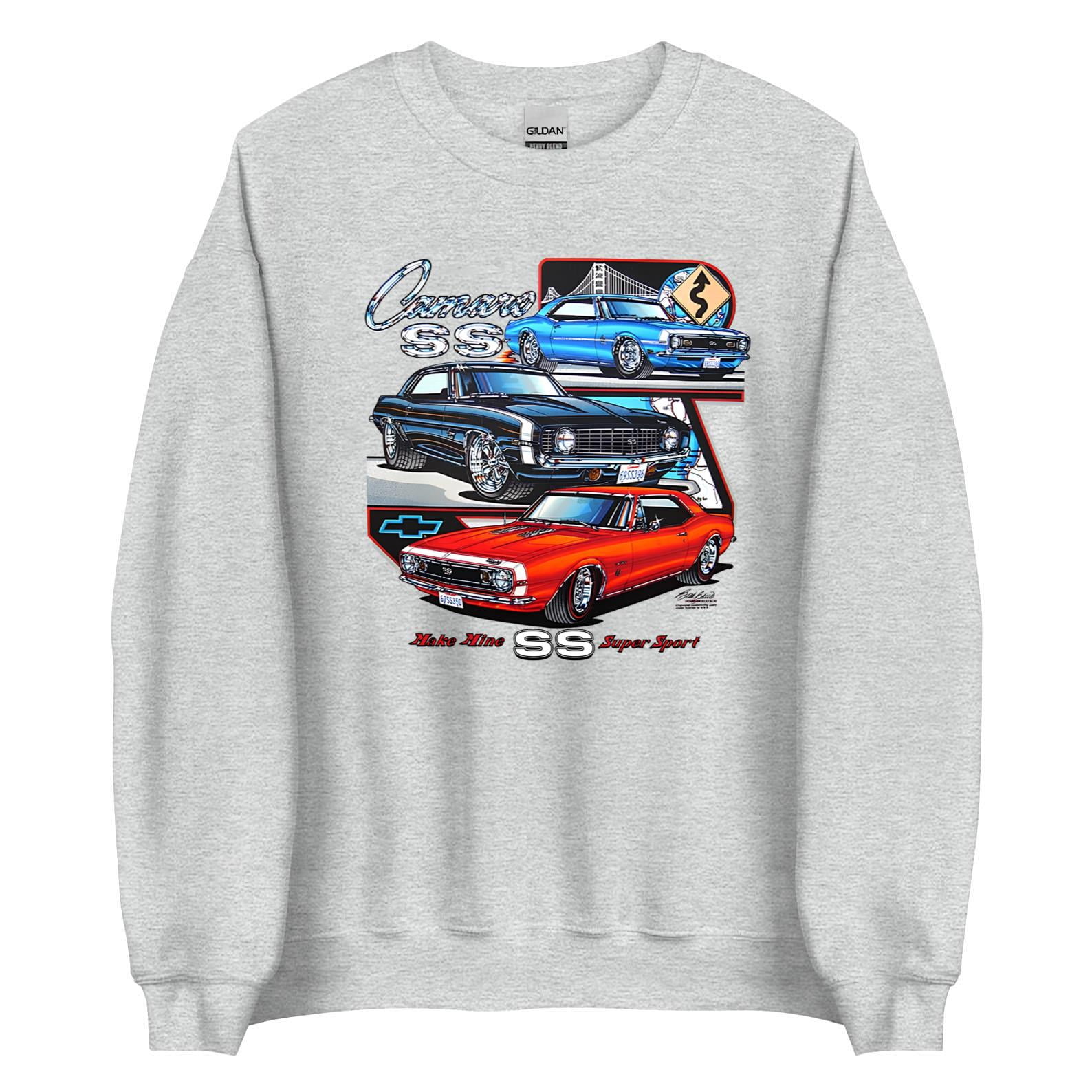 Classic Muscle Car Tribute Shirt – Z28 RS Sports Car Design Tee ...