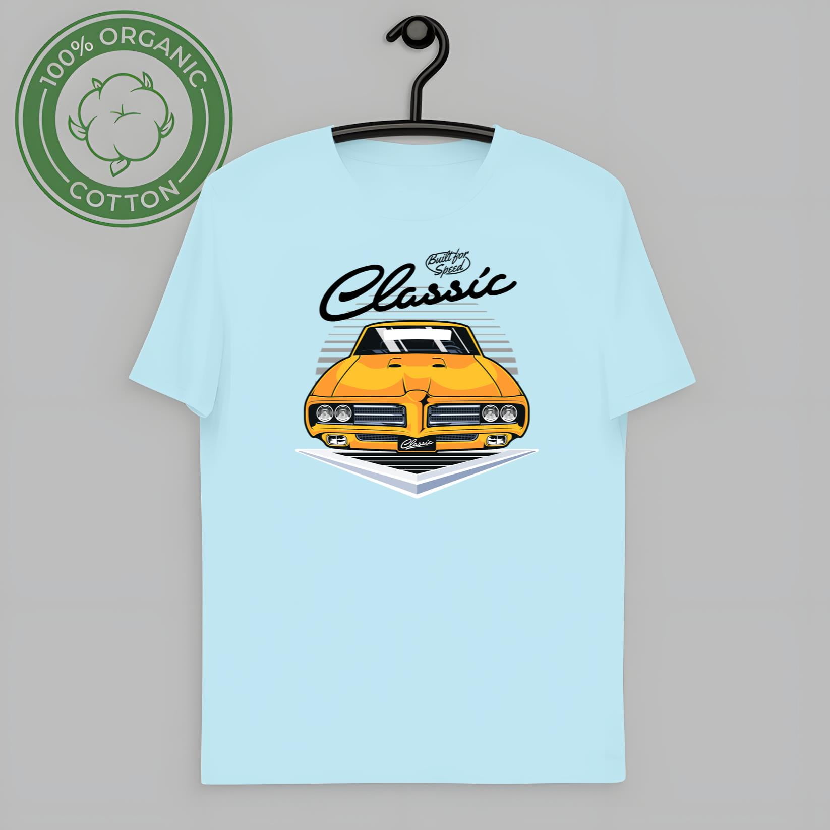 Classic Muscle Car Tribute Tee, Vintage Car Graphic Shirt - Walmart.com