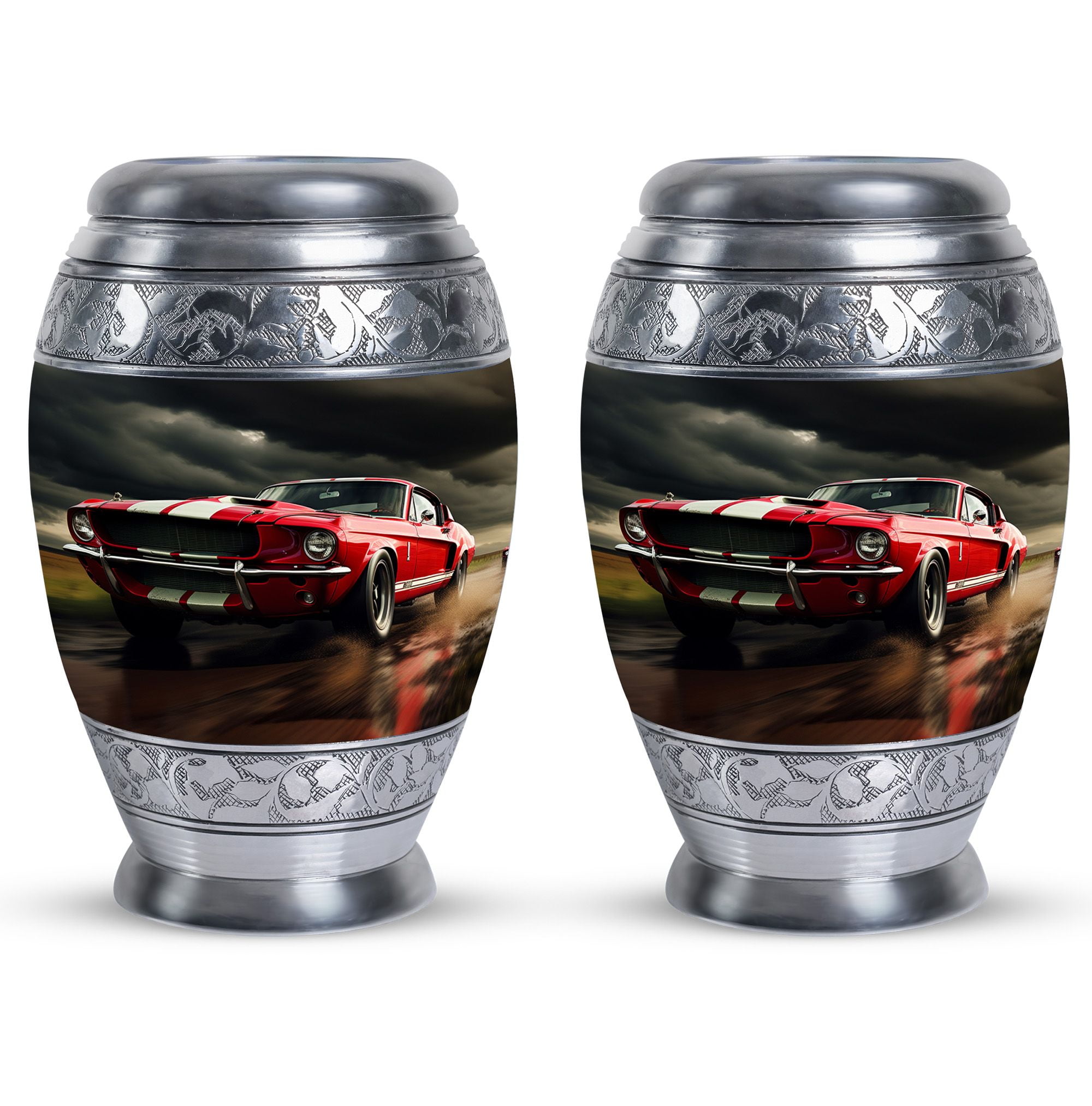 Classic Muscle Cars Urns For Ashes Adult Male, Funeral Ashes Urn ...