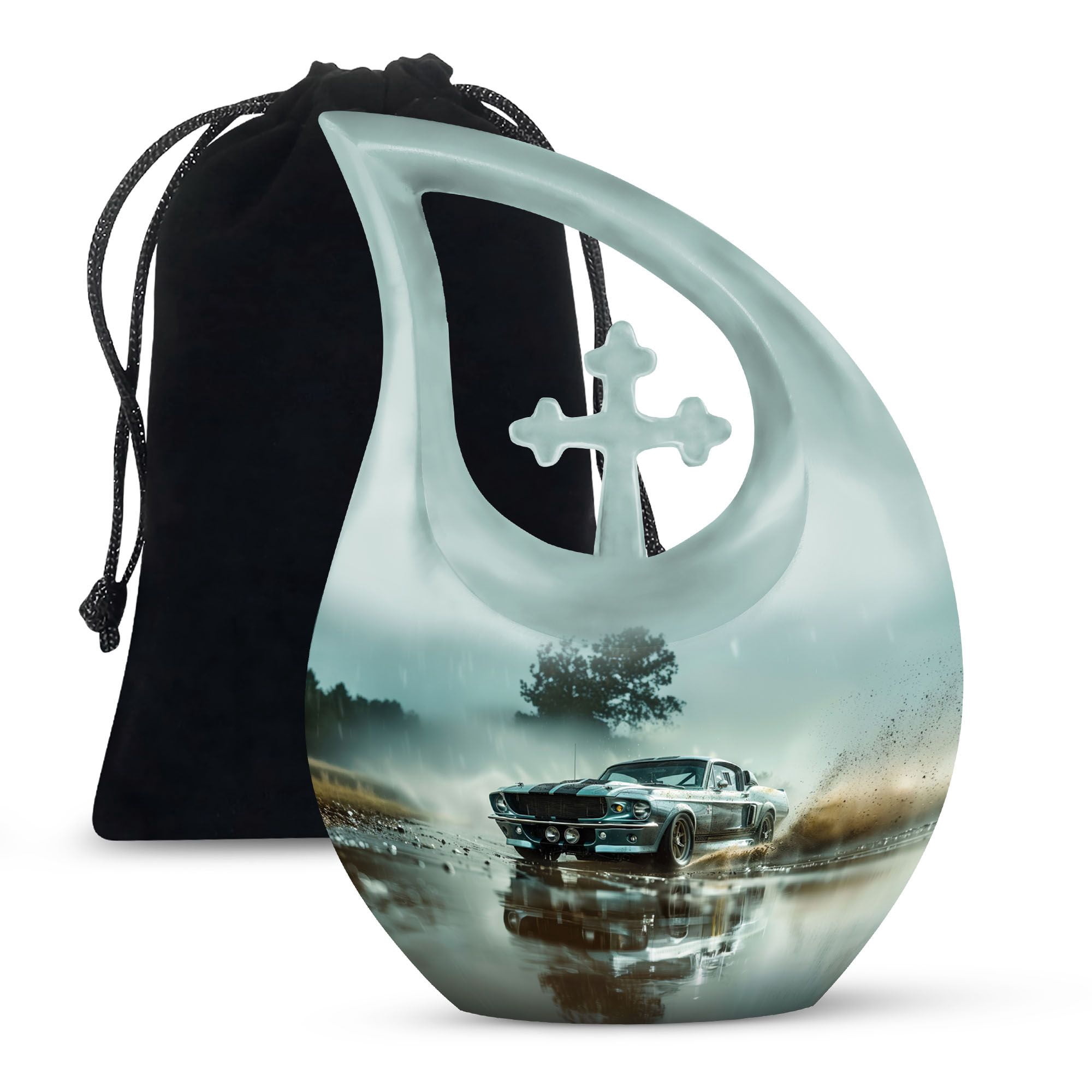 Classic Muscle In The Rain Urn - Cremation Urns For Human Ashes - Urns ...
