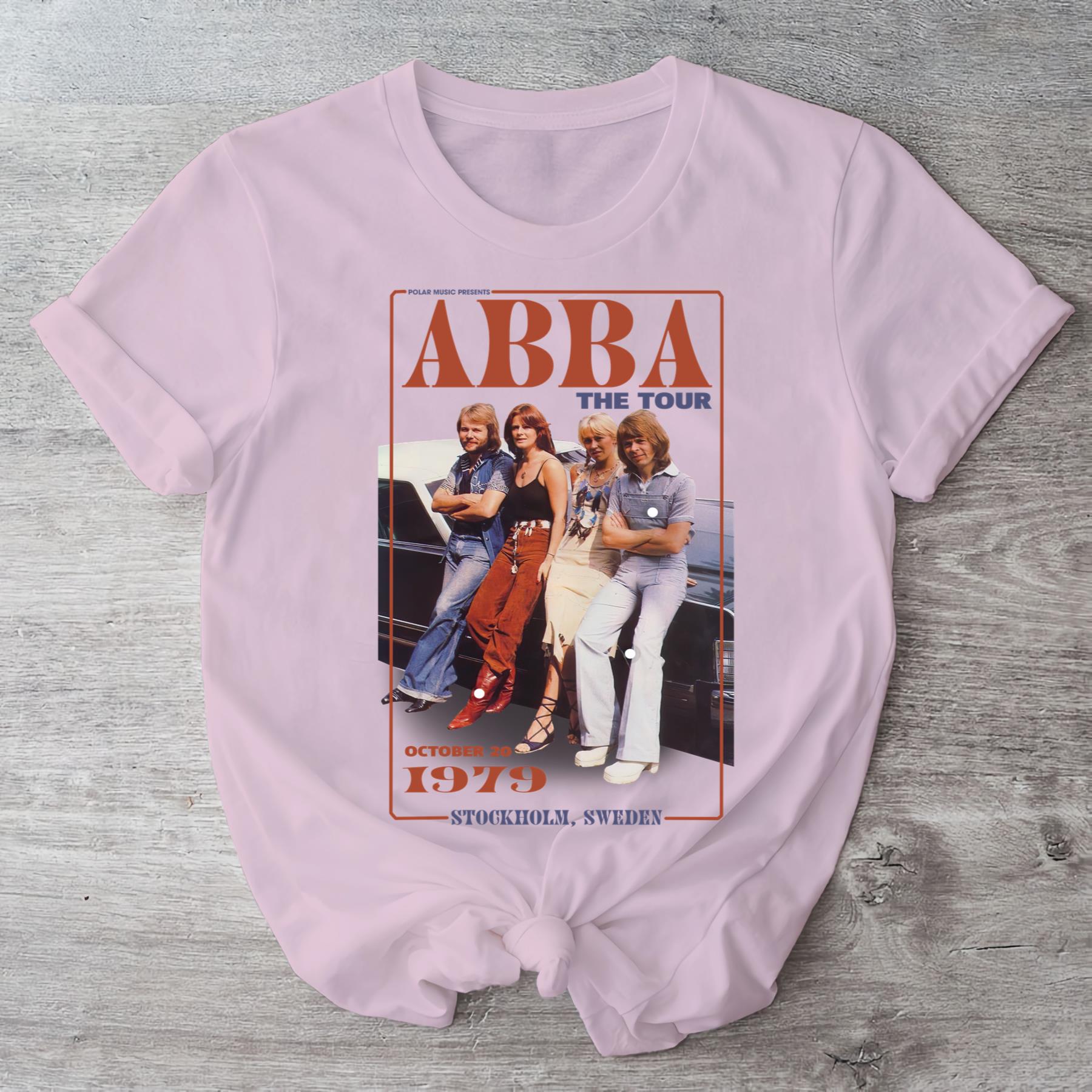 Classic Music Band-Inspired Graphic Tee, 1979 Tour Design - Walmart.com