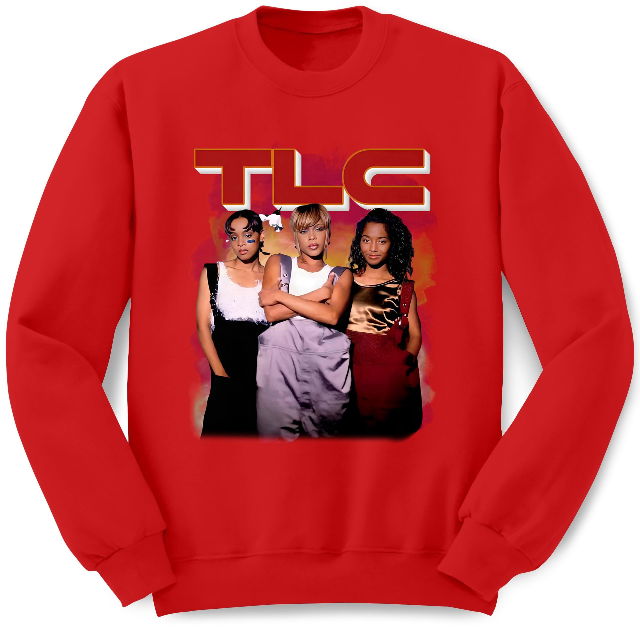 Classic Music Group TLC Graphic Tee Up to Size 4XL - Walmart.com