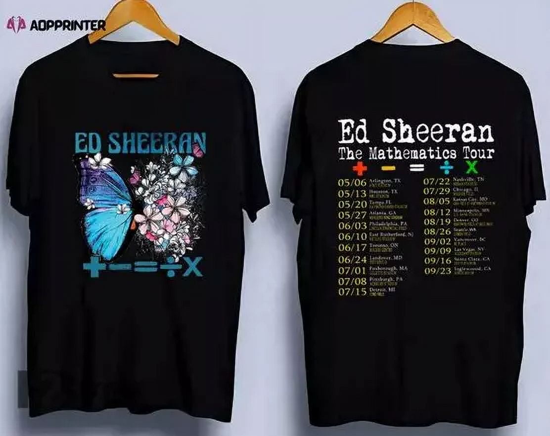 Classic Music Inspired Graphic Tee, Double Side Soft Cotton Unisex ...