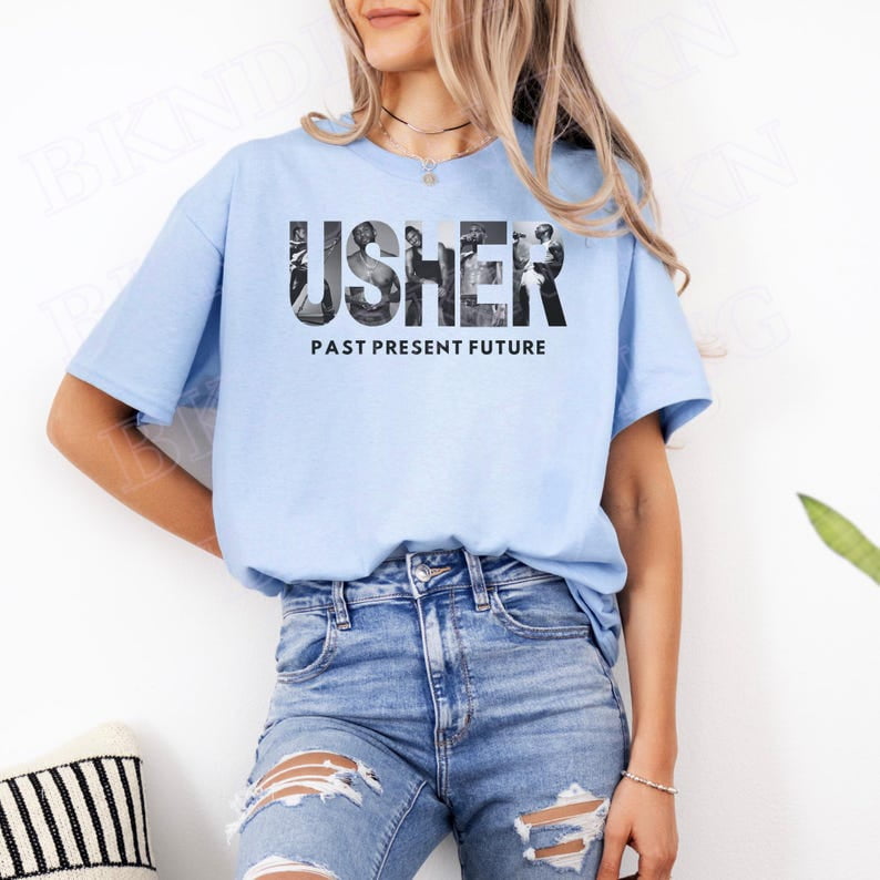 Classic Music Inspired Graphic Tee, Soft Cotton Short Sleeve Streetwear ...