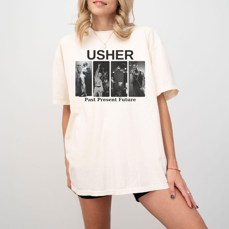 Classic Music Inspired Graphic Tee, Soft Cotton Short Sleeve Streetwear ...