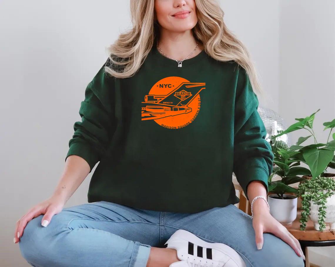 Classic Music Sweatshirt Featuring Beastie Boys Album 8 Fan Design, for ...