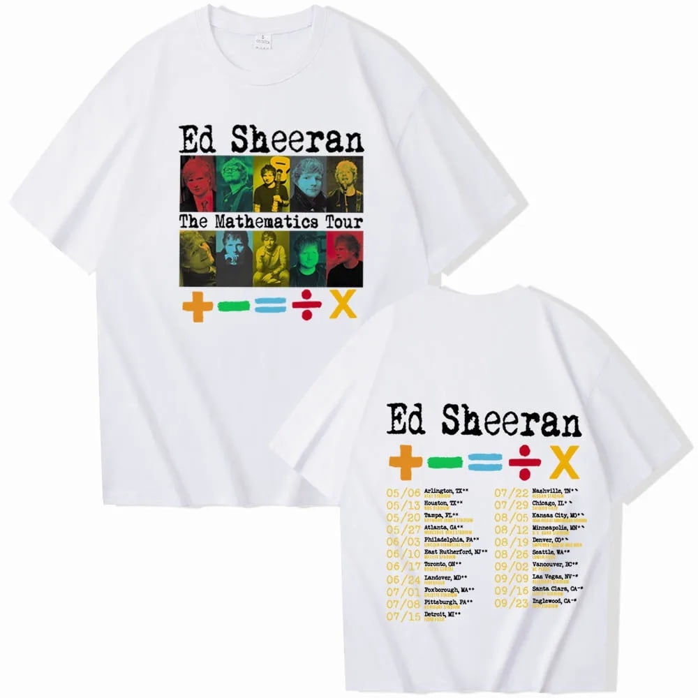 Classic Music Tour 2024 T-Shirts Hip Hop Crewneck Short Sleeve Shirts ...