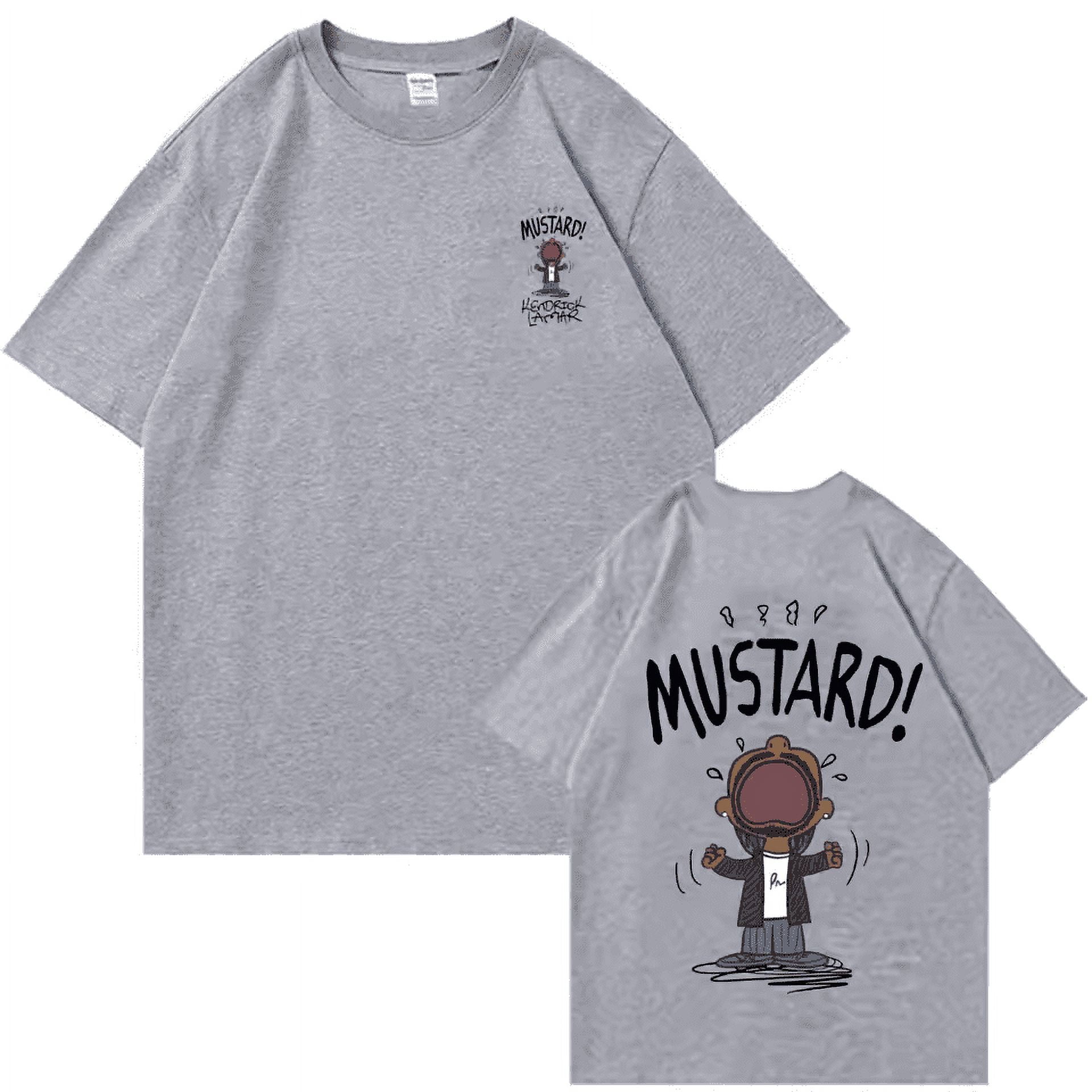 Classic Mustard Tee, Rap Fan Merch Album Shirt Tv Off Lyrics T-Shirt ...
