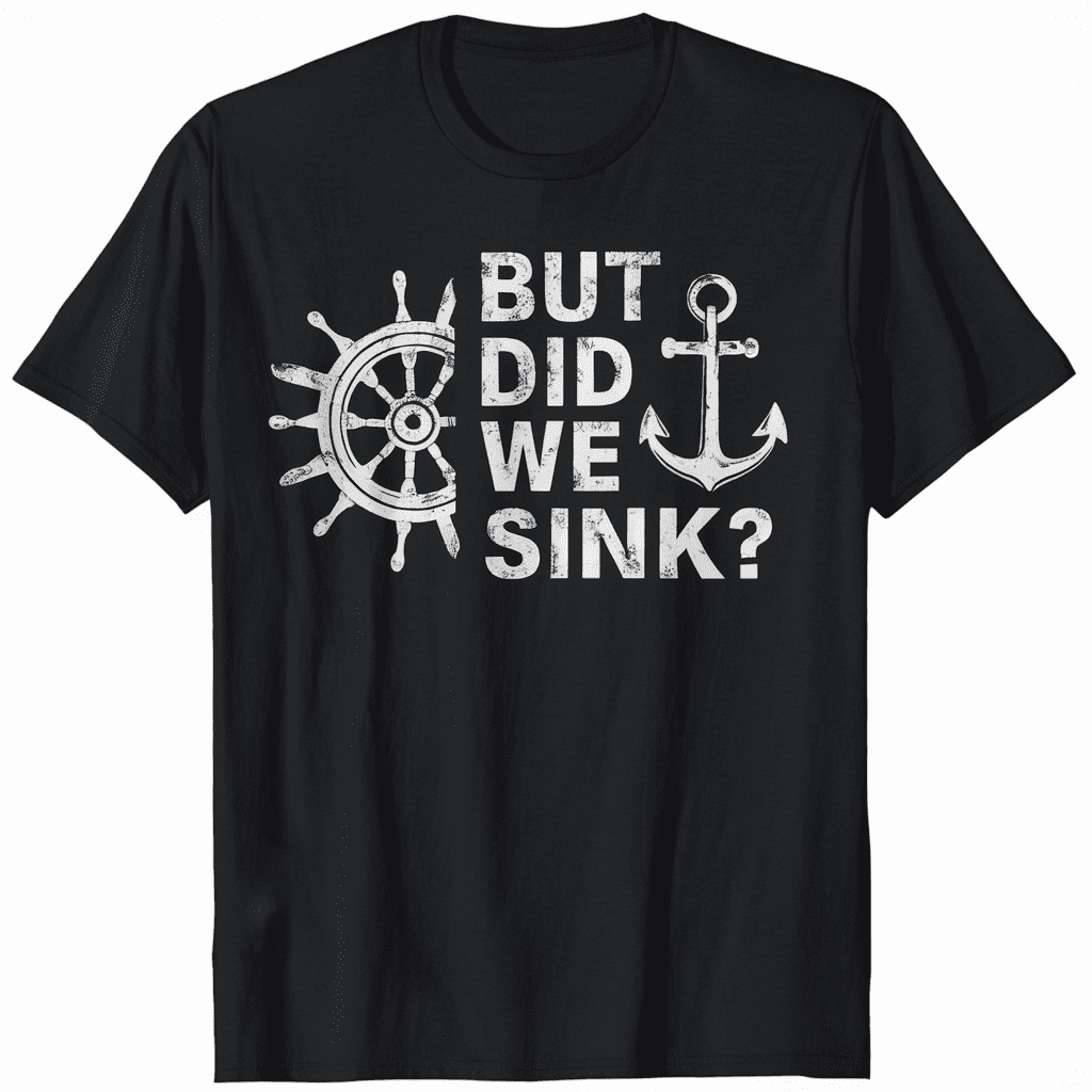 Classic Nautical Anchor Captain Maritime Graphic T-Shirt - Walmart.com