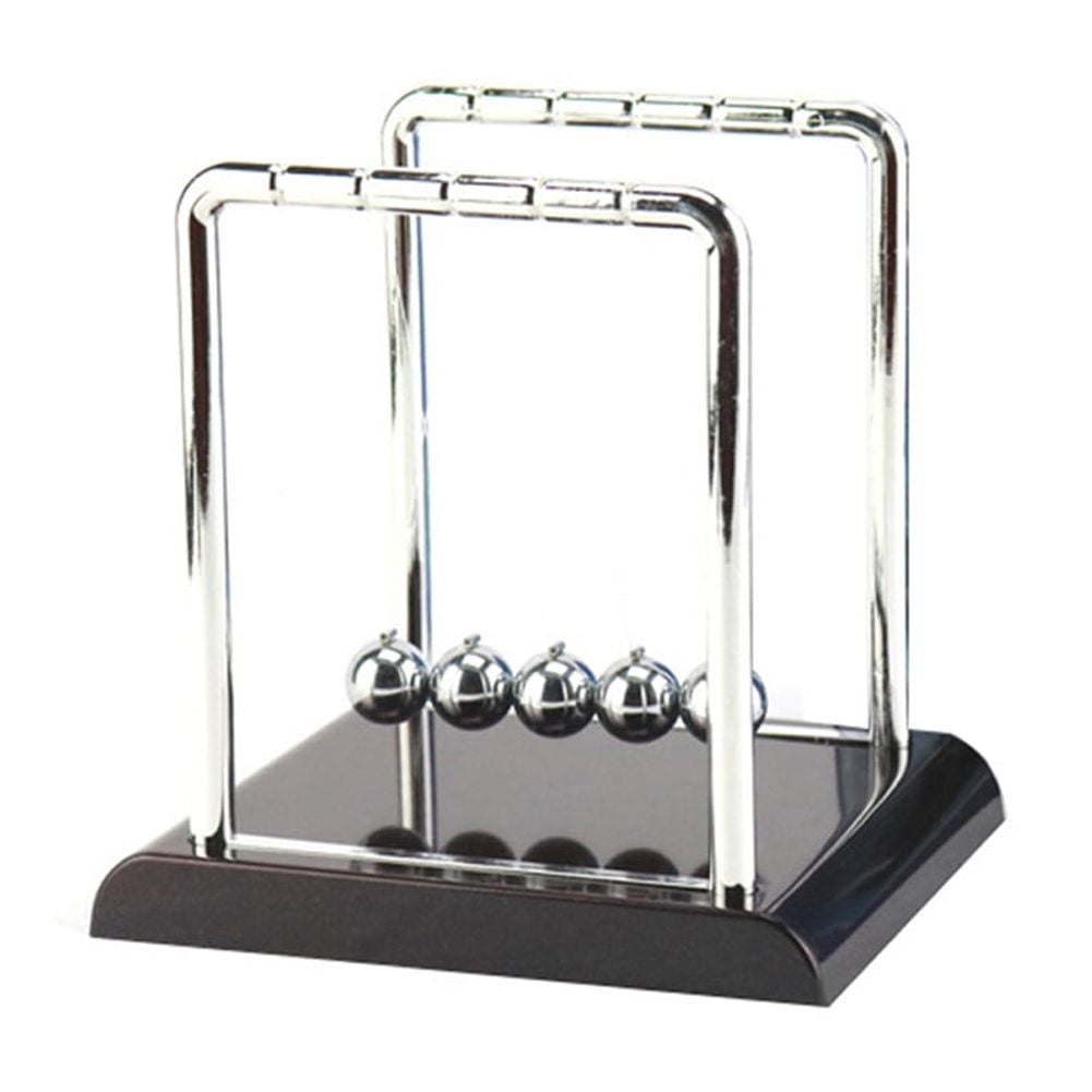 Classic Newtons Cradle Kinetic Balls School Educational Prop Toy ...