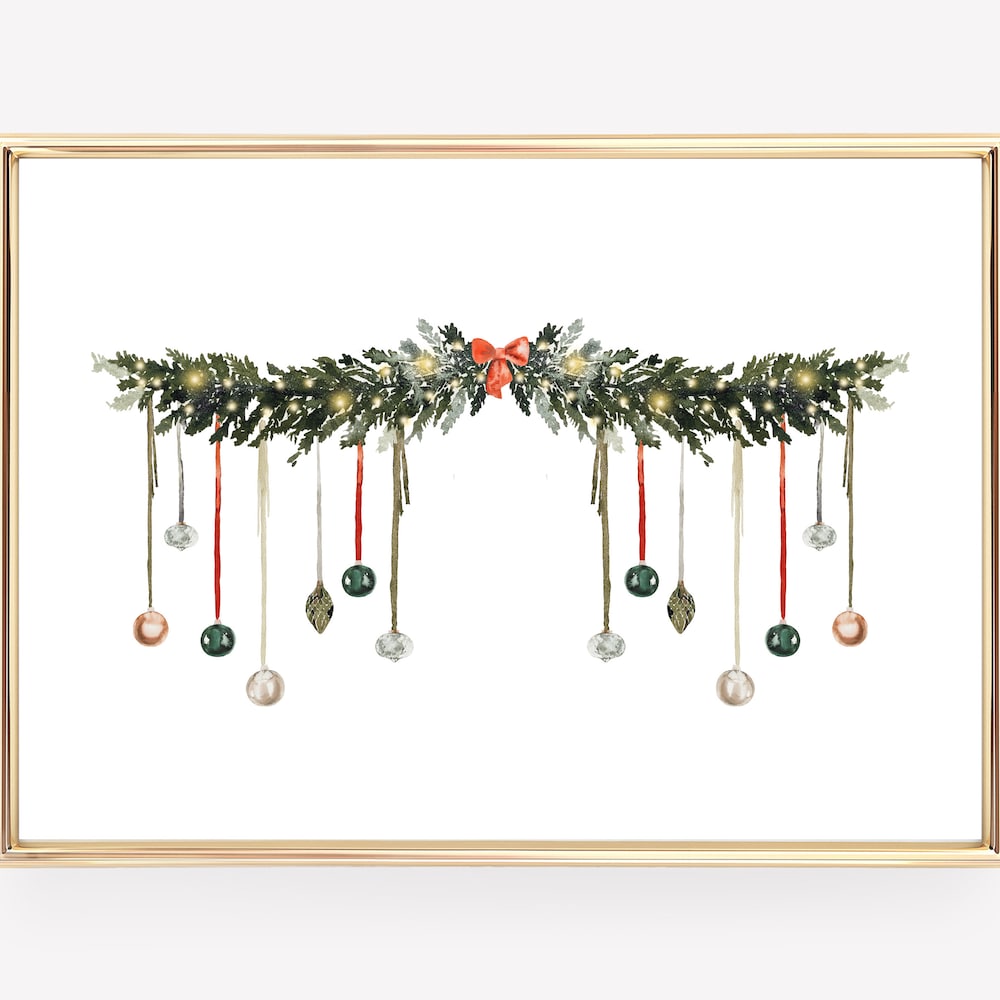 Classic Noel Print, Farmhouse Noel Decor, Noel Wall Art Print, Noel ...