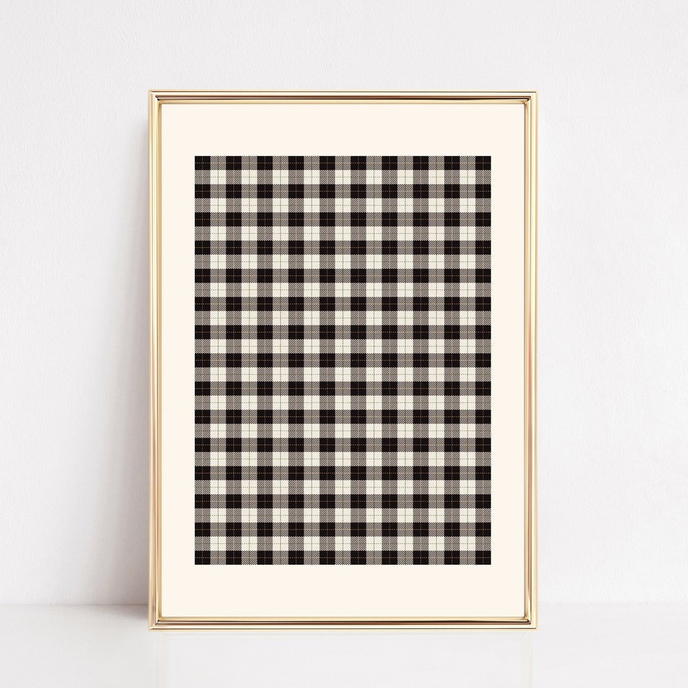 Classic Noel Print, Noel Plaid Art, Festive Home Decor, Noel Wall Art ...