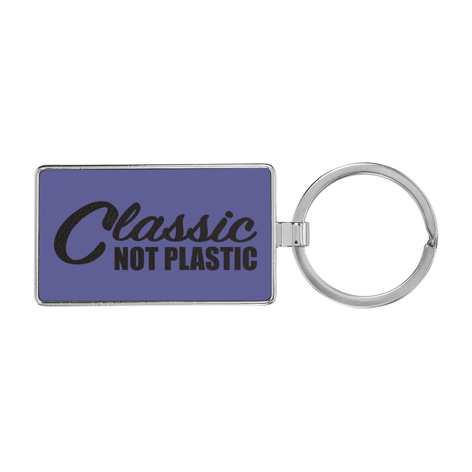 Classic Not Plastic V2 Premium Leatherette Keychain hot rod hotrod ...