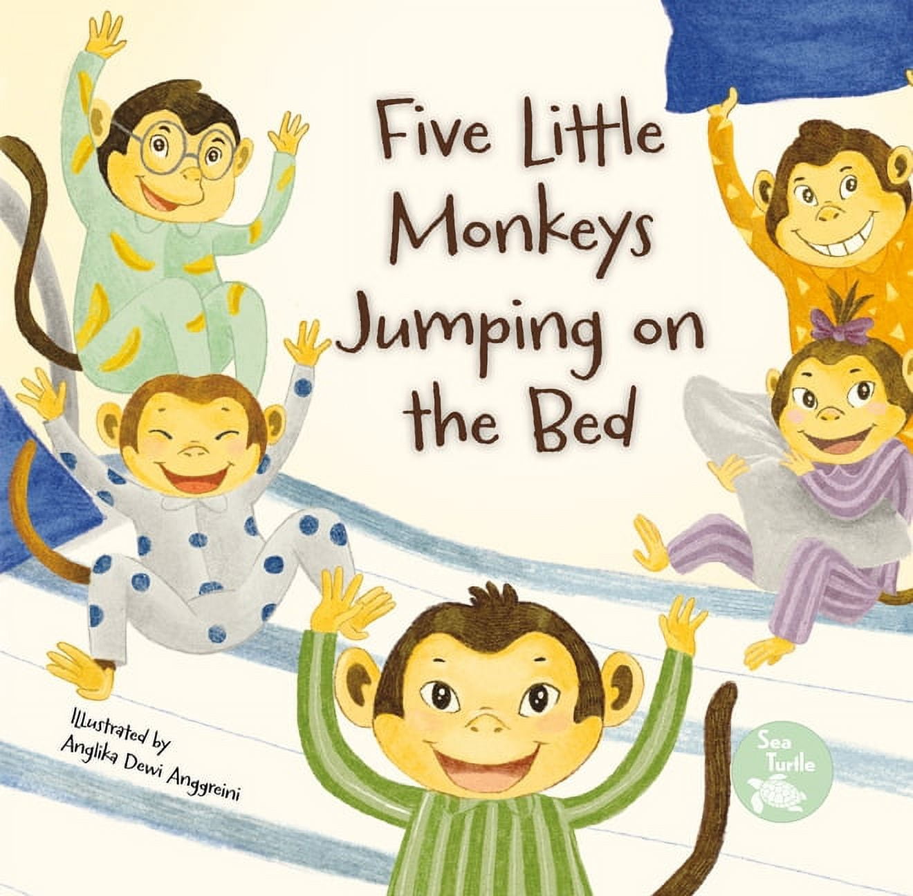 Classic Nursery Rhymes: Five Little Monkeys Jumping on the Bed (Board ...