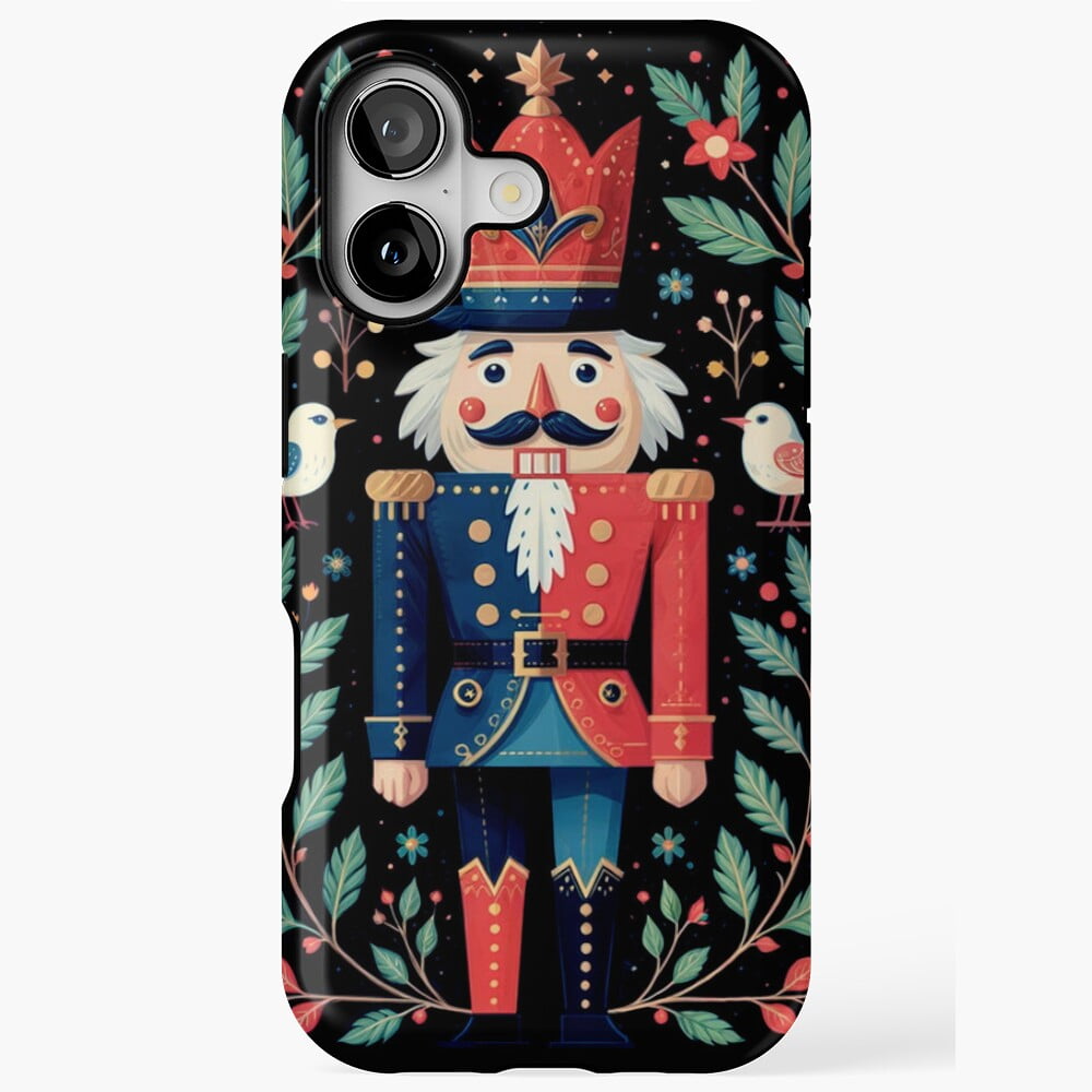 Classic Nutcracker Soldier Retro Holiday Art Phone Case for iPhone 17 ...