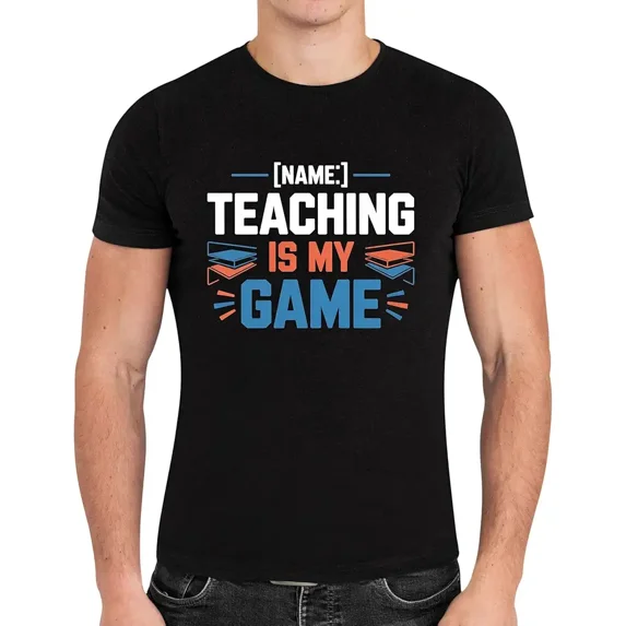 Classic Occupation Tee with Name Job Fashion Professionals - Teaching ...