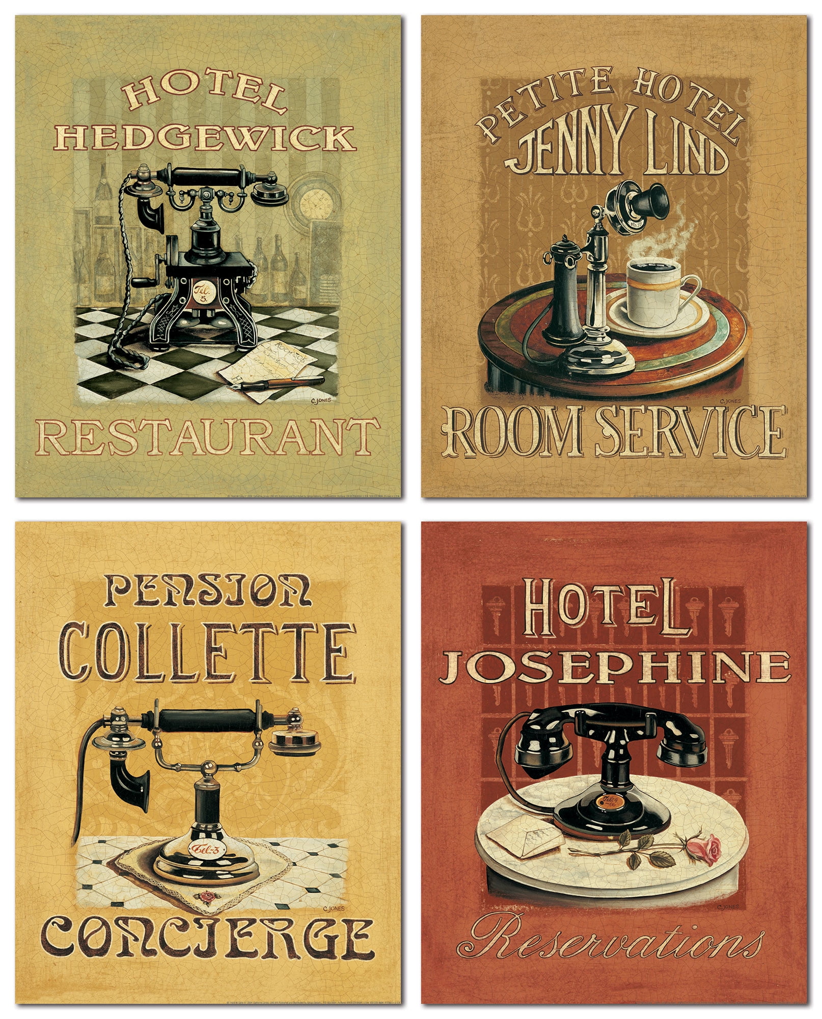 Classic Old-Fashioned Concierge, Room Service, Restaurant and ...