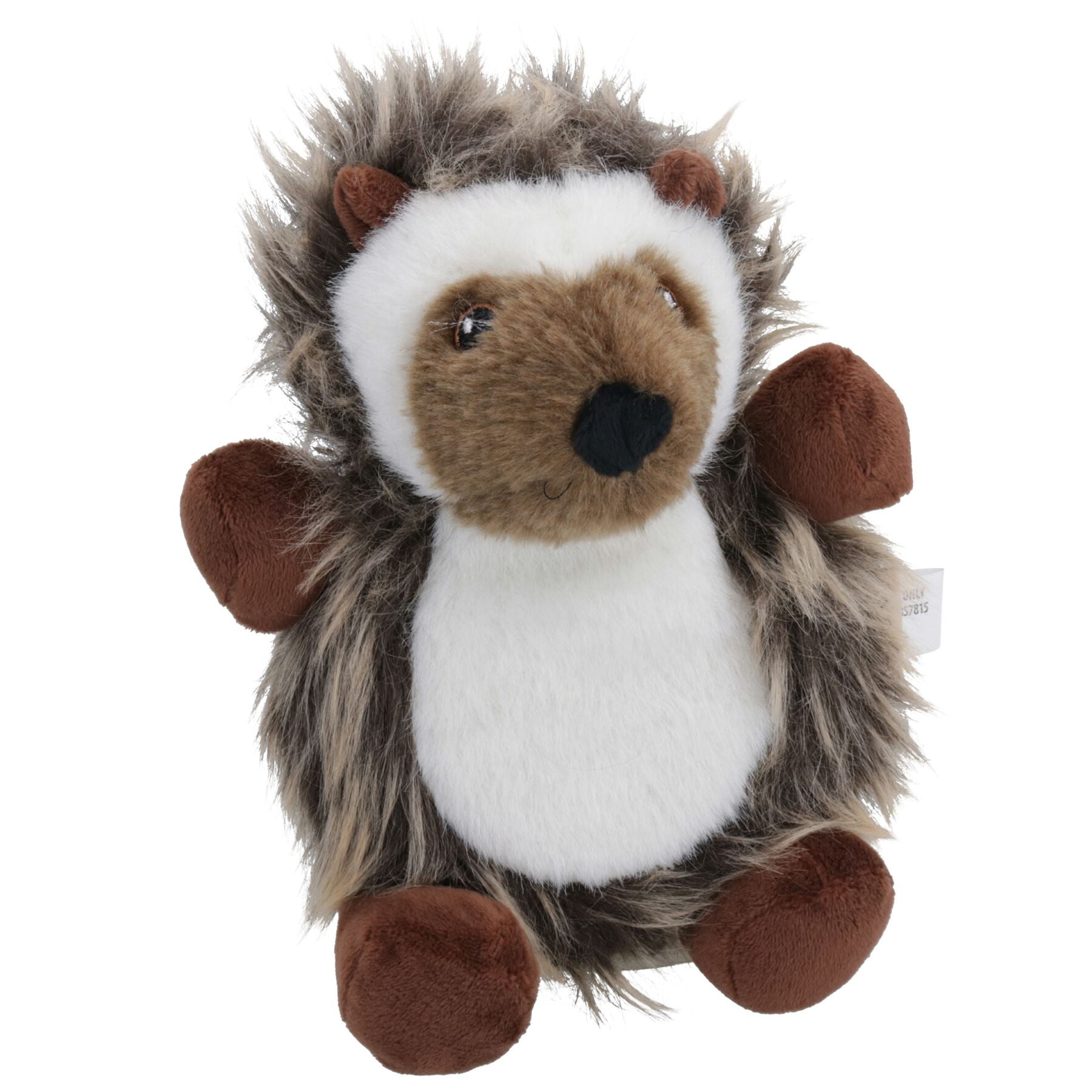Classic Omer Hedgehog Dog Puppy Play Time Soft Plush Toy With Squeaker ...