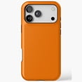 Classic Orange Vibrant Solid Color Phone Case 11 to 17 Pro Max ...