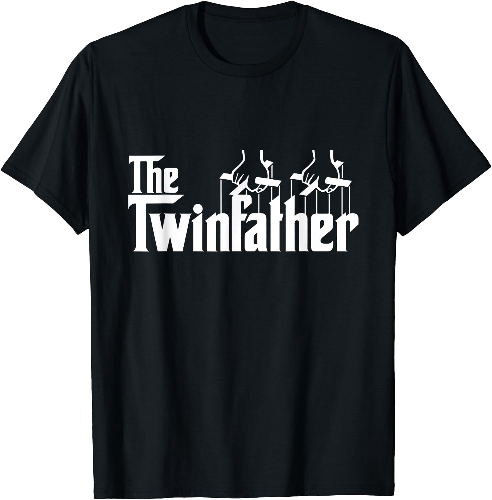 Classic Overachiever Dad of Twins T-Shirt - Proud Father's Gift ...